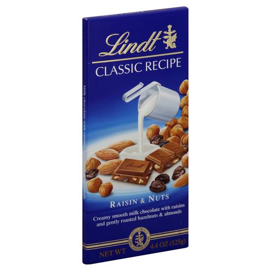 Lindt Milk Chocolate (raisin-nuts) | Delivery Near You | Uber Eats