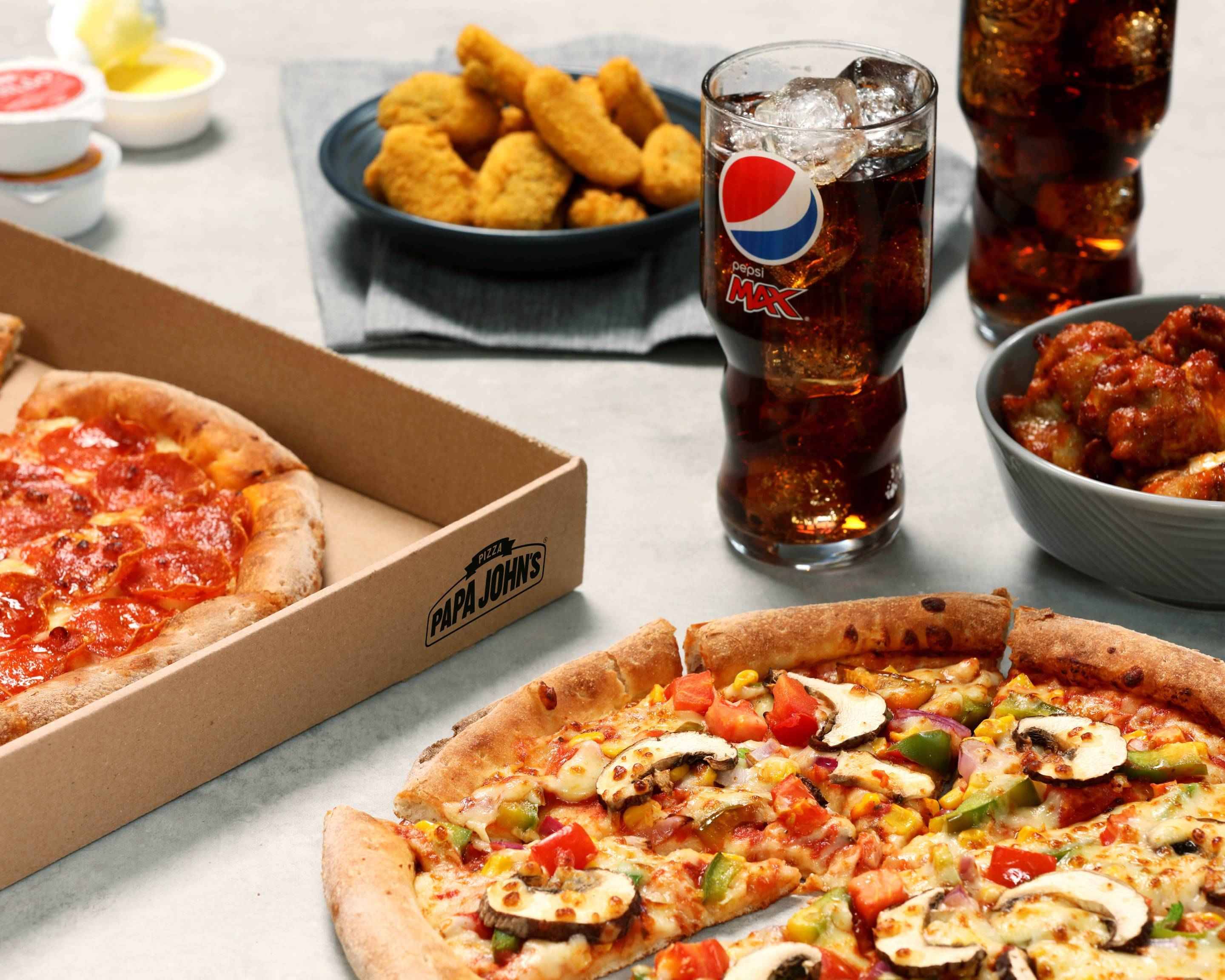 Papa Johns Pizza (Wolverton) Menu - Takeaway in London | Delivery menu ...