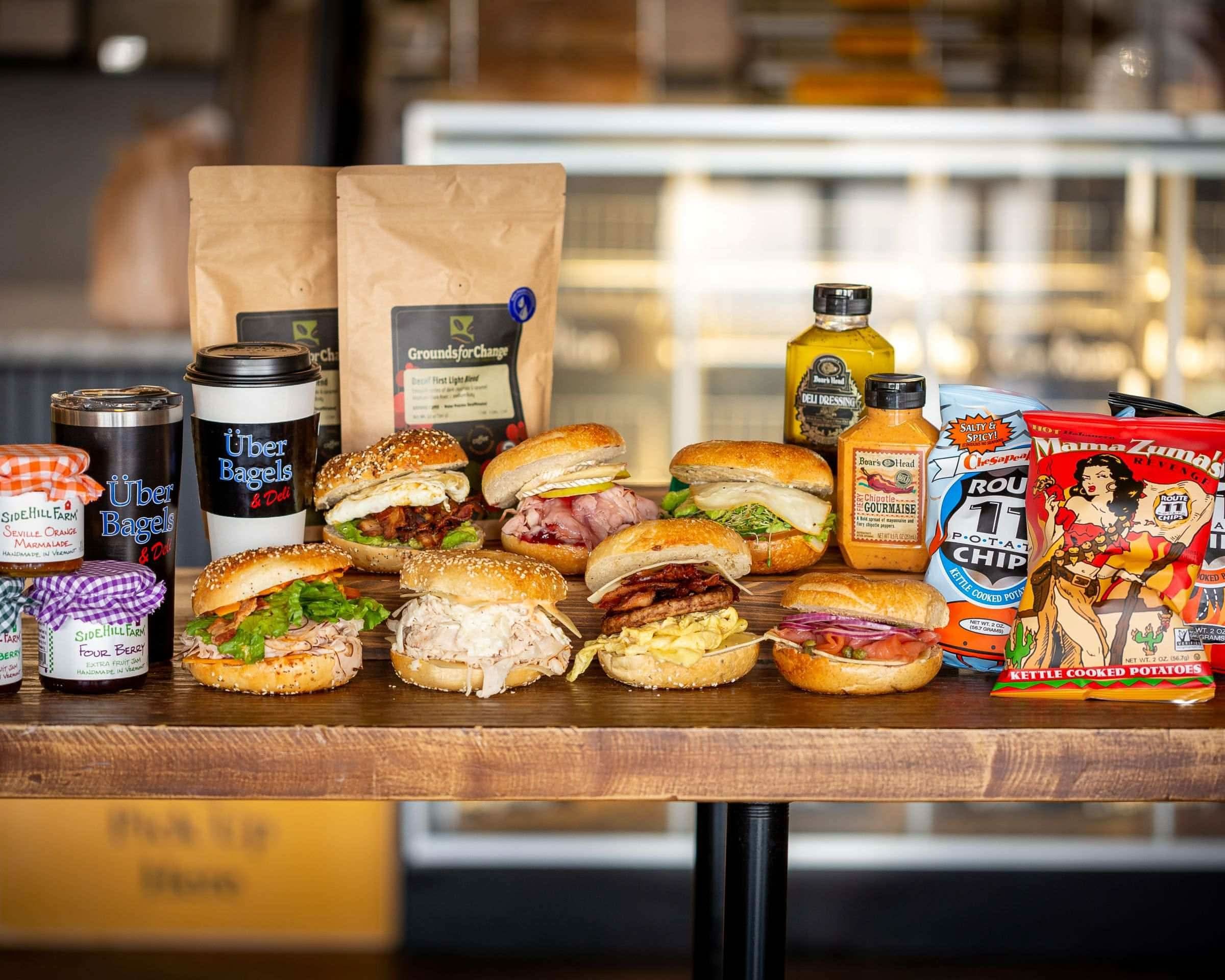 Order Über Bagels & Deli - Menu & Prices - Severna Park Delivery | Uber ...