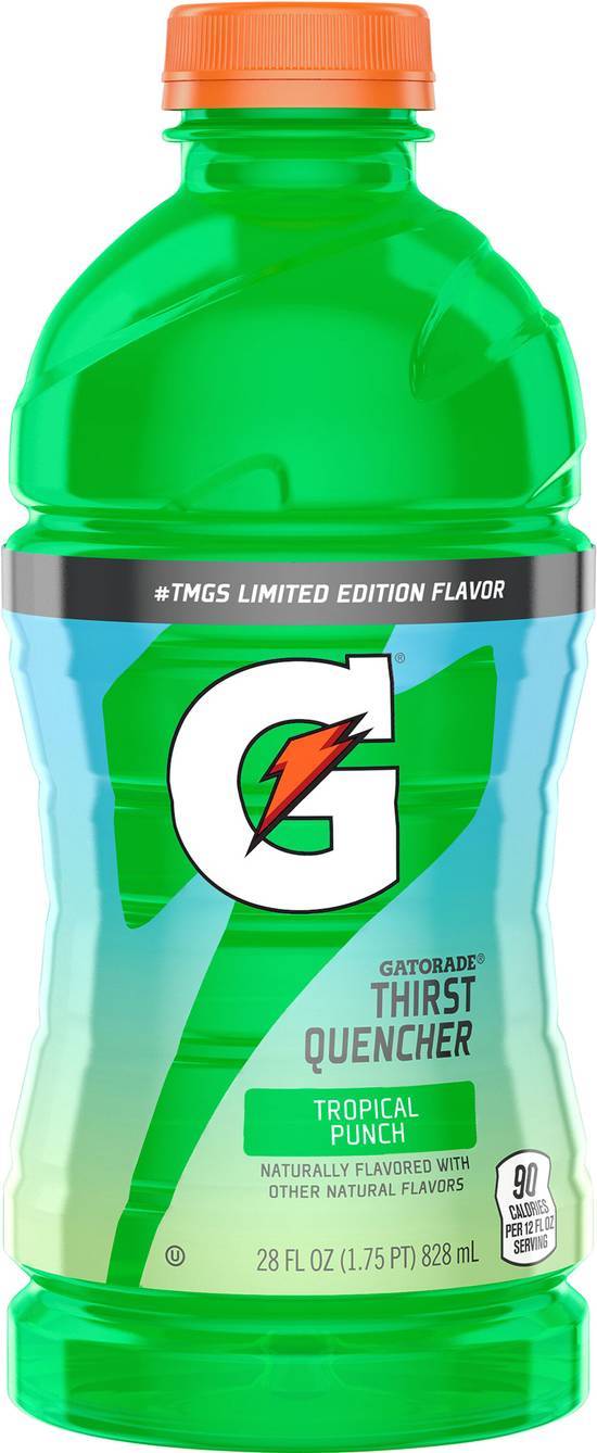 Green Gatorade Flavor Tropical