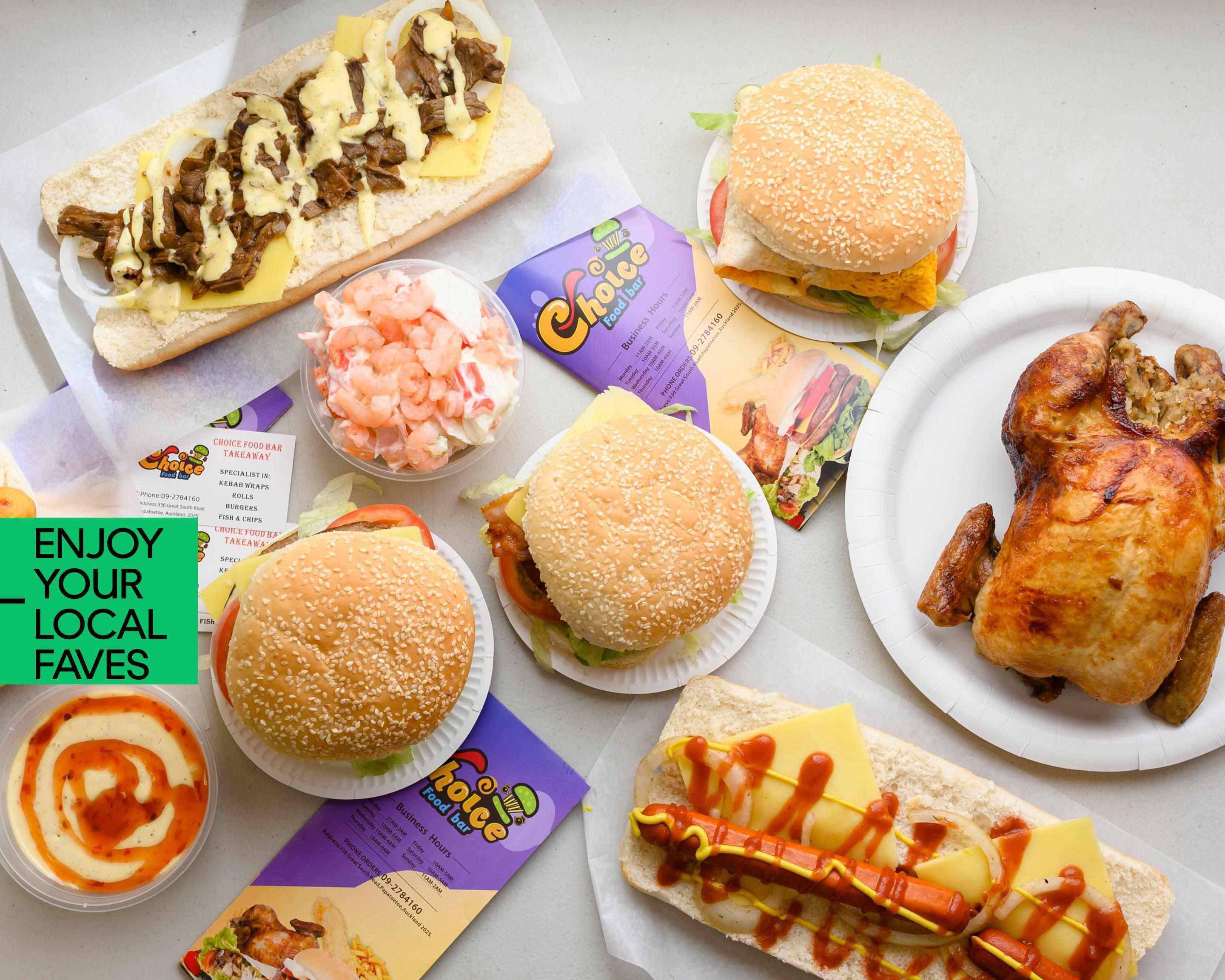 Order Choice Food Bar Delivery Online | Auckland | Takeout Menu ...