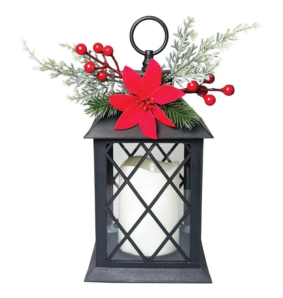 Christmas Selection Linterna navideña con luz led de entrega cerca de ...