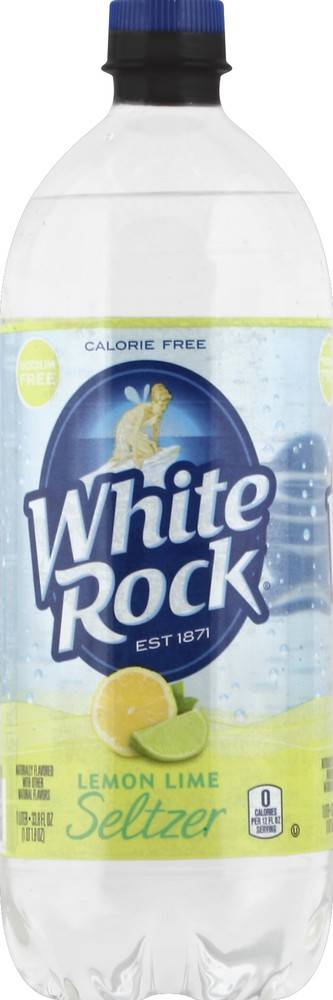 White Rock Seltzer pétillant aromatisé citron lime Delivery Near Me ...