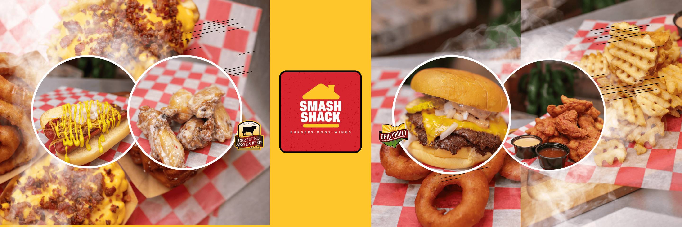 Smash Shack Burger Company Menu Delaware • Order Smash Shack Burger ...