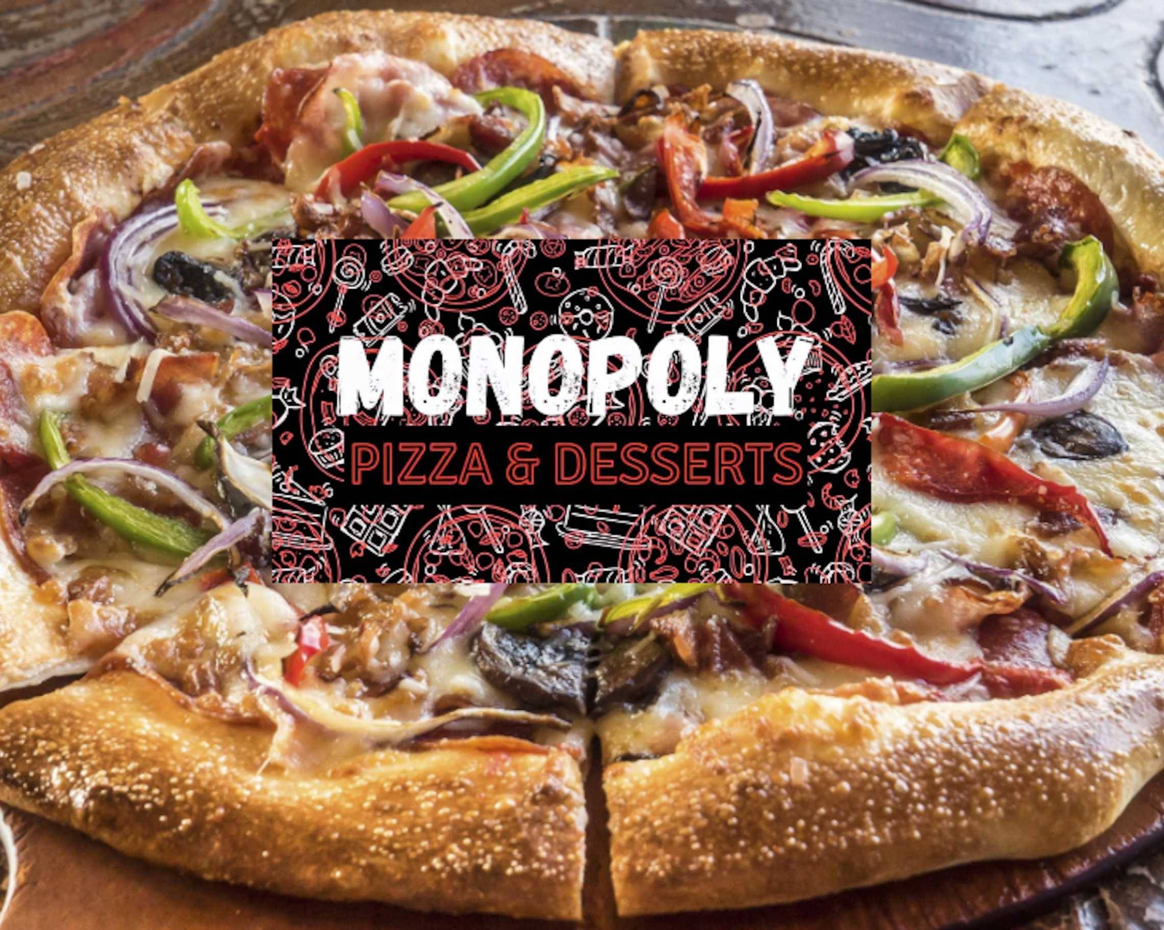 Monopoly Pizza Menu - Takeaway in Manchester | Delivery menu & prices ...