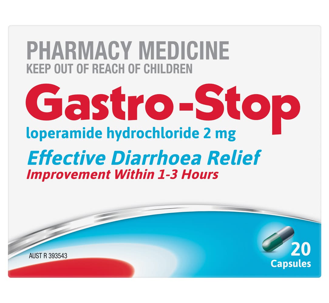 Deals on Gastro-Stop Effective Diarrhoea Relief Capsules 2mg - Delivery ...