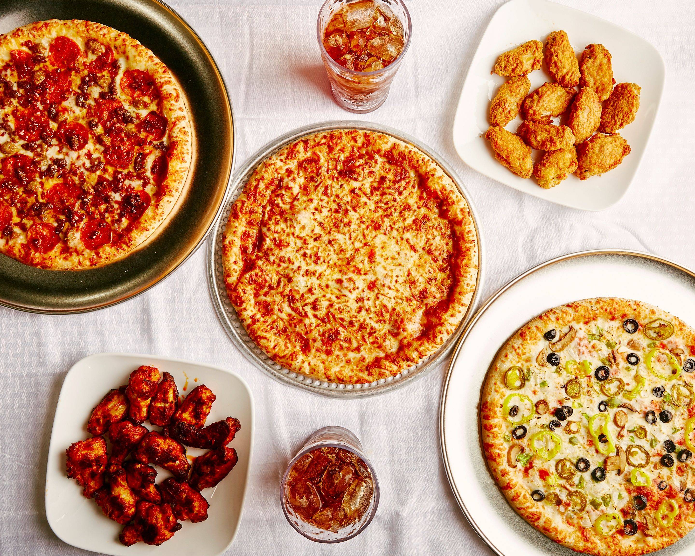 Order Hunts Bros Pizza Menu Delivery【Menu & Prices】| Atlanta | Uber Eats