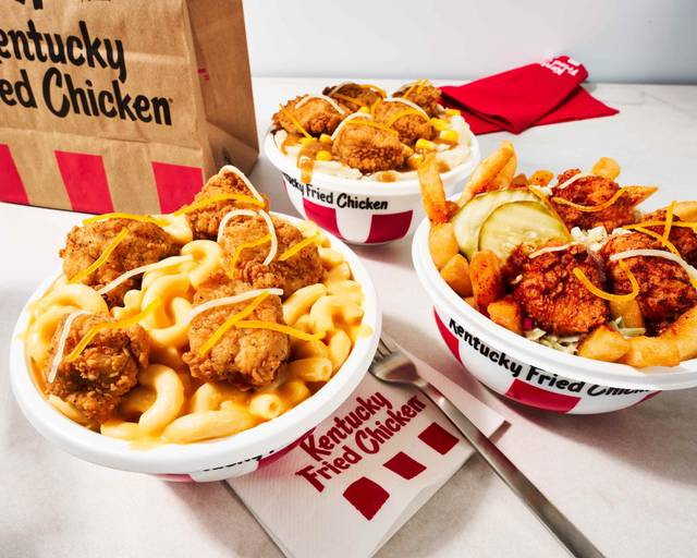 Kfc menu for delivery store