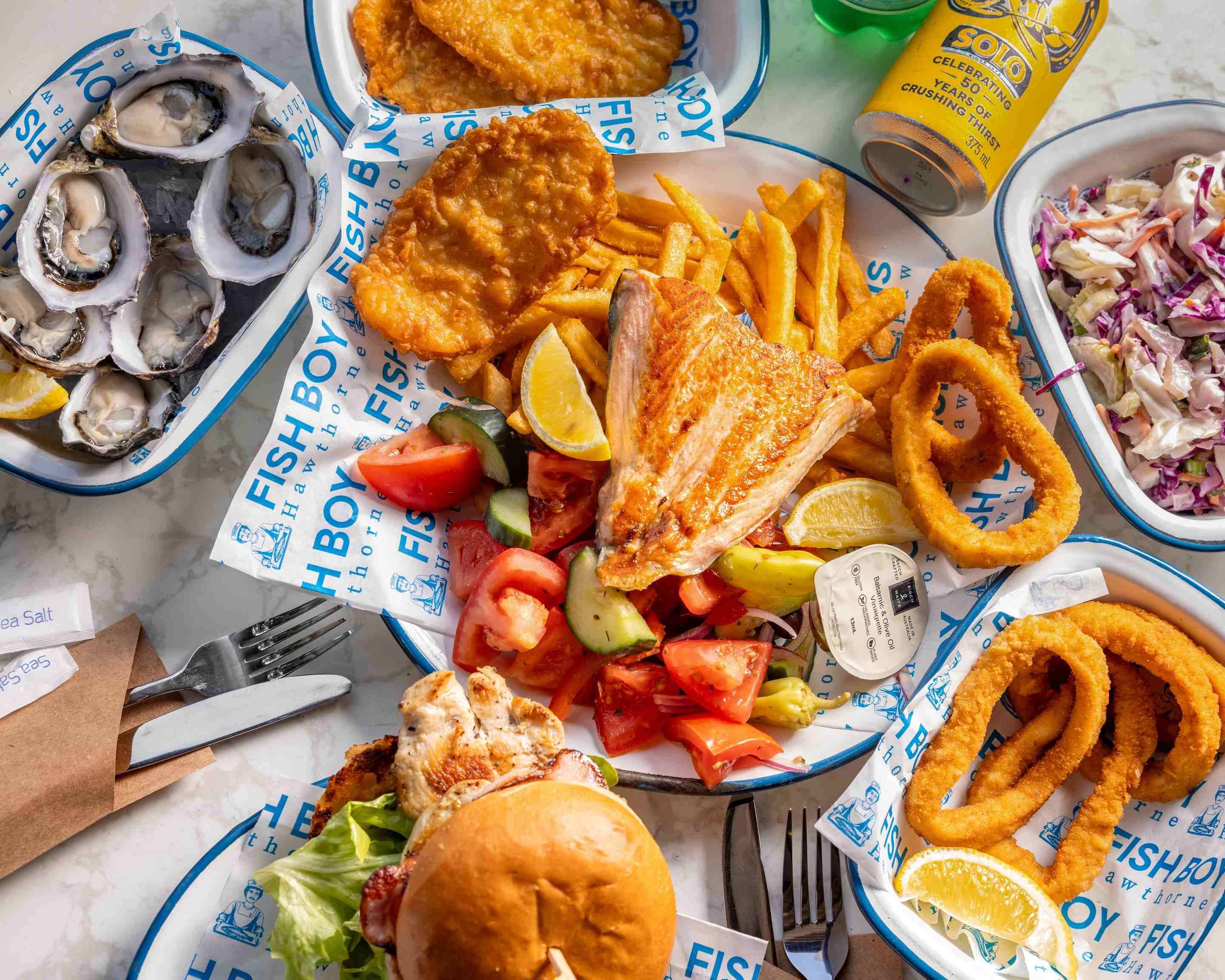 Order Fish Boy Hawthorne Menu Delivery and Takeaway in Brisbane | Menu ...