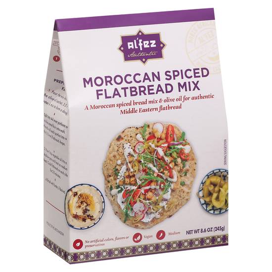 Al'fez Medium Moroccan Spiced Flatbread Mix | Delivery Near You | Uber Eats