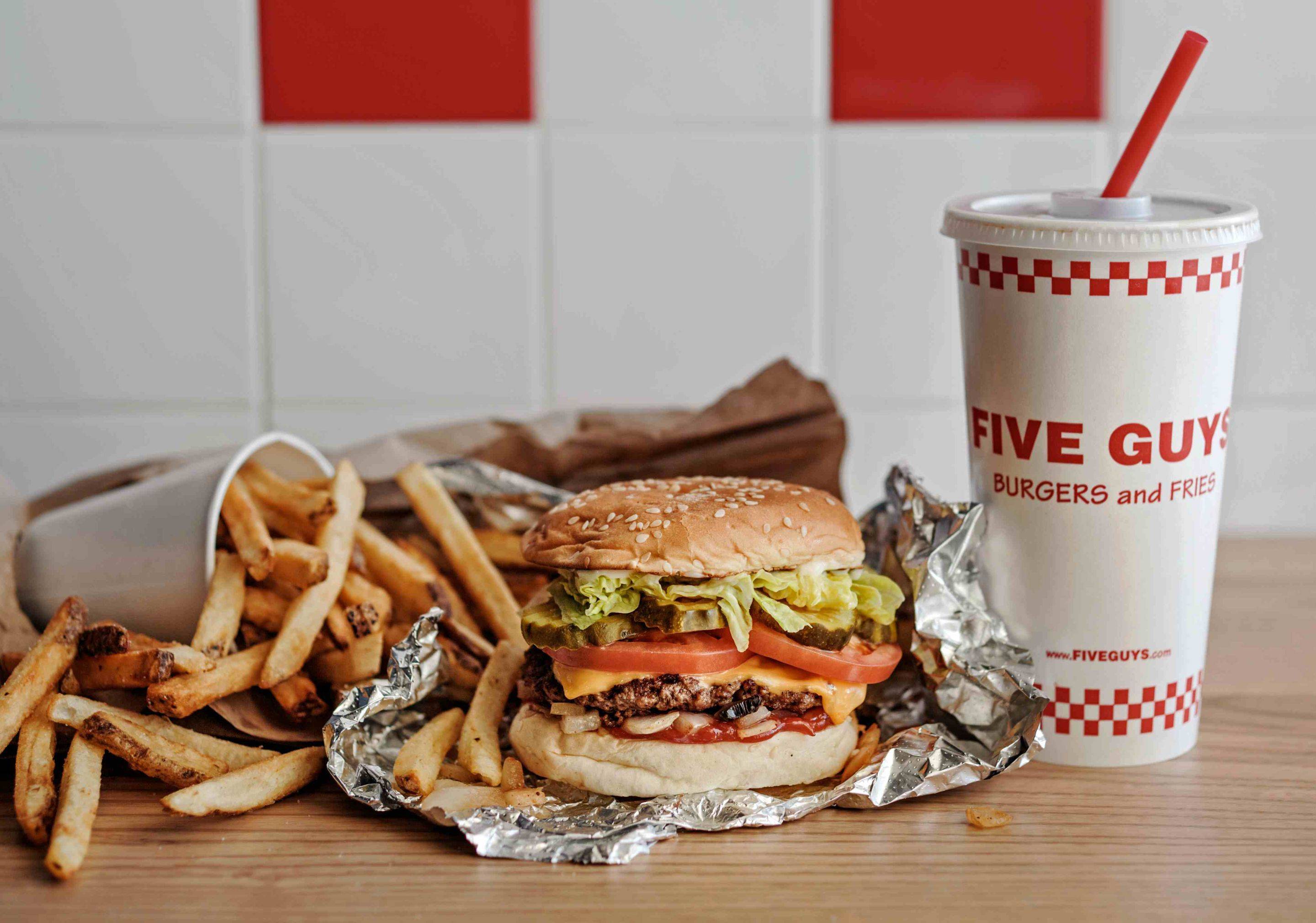 Order Five Guys (2304 Matthews Township Pkwy) NC - 1966 Menu Delivery ...