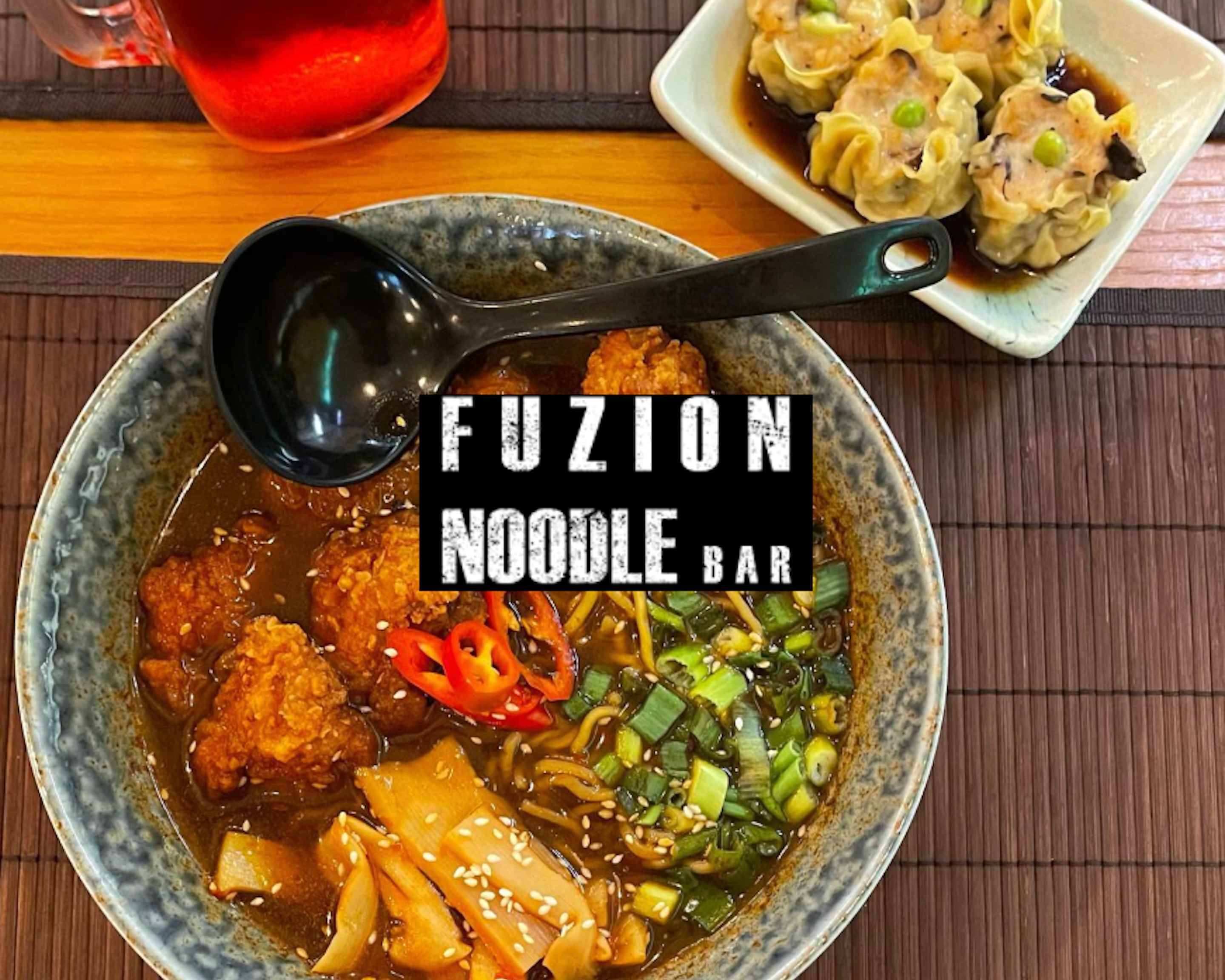 Fuzion Noodle Bar Menu - Takeaway in Manchester | Delivery Menu ...