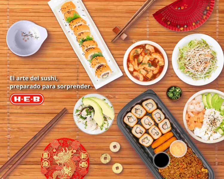 Sushiya by HEB (San Patricio) Menú a Domicilio【Menú y Precios】Saltillo ...