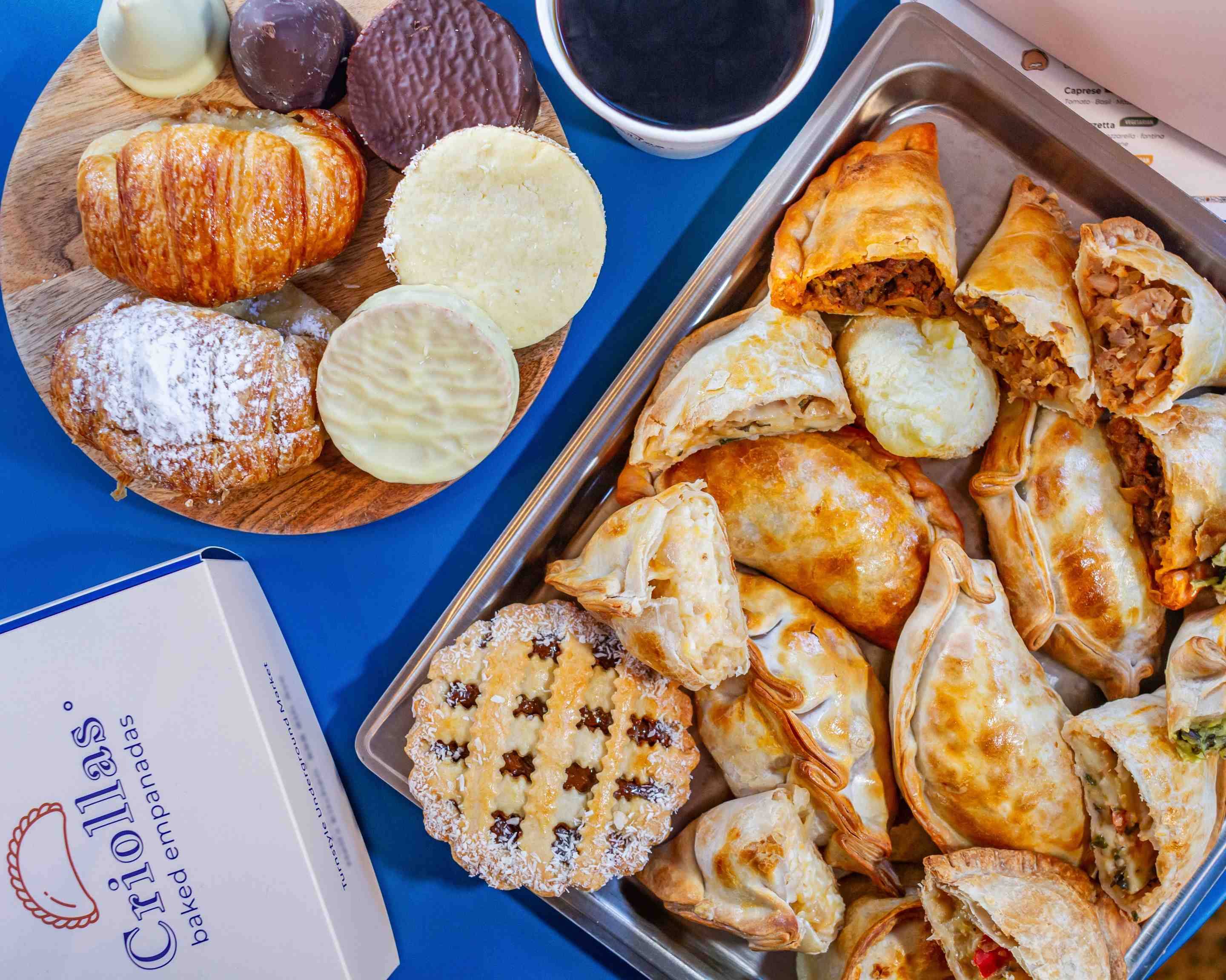 Order Criollas Baked Empanadas Turnstyle Underground Market Menu ...