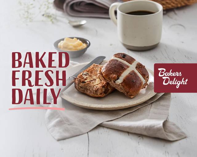 Order Bakers Delight (SouthGate) | Menu & Prices | Sydney Delivery ...