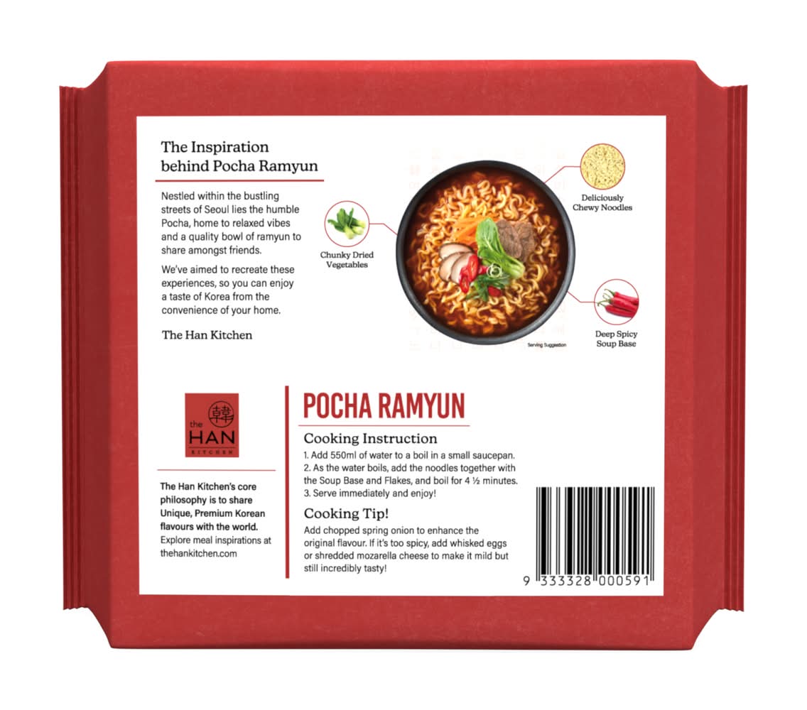 The Han Kitchen Pocha Ramyun Instant Noodles Delivery Near Me | Order ...
