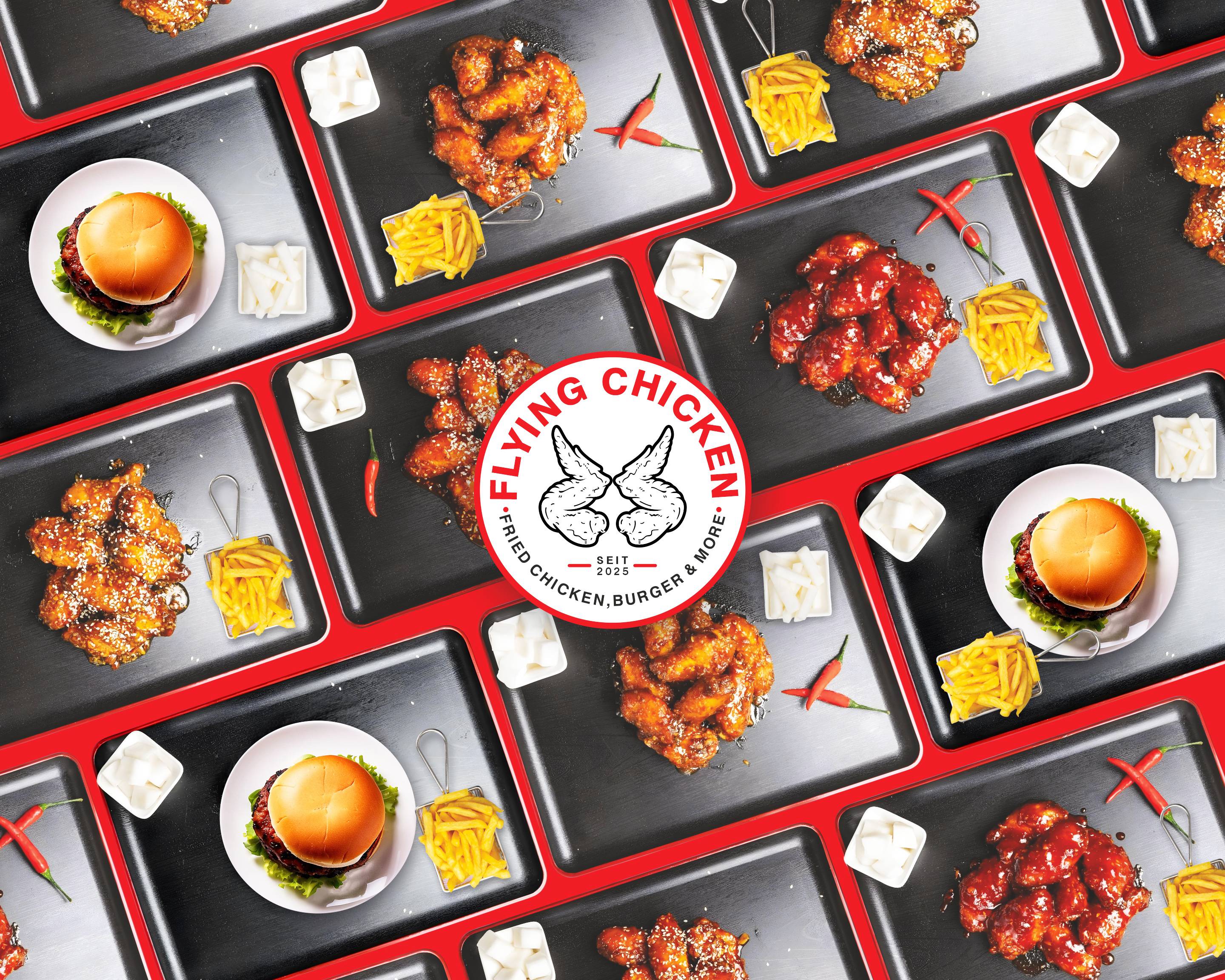 Flying Chicken 🐔🪽 - Menü und Preise - Lieferservice in Düsseldorf ...