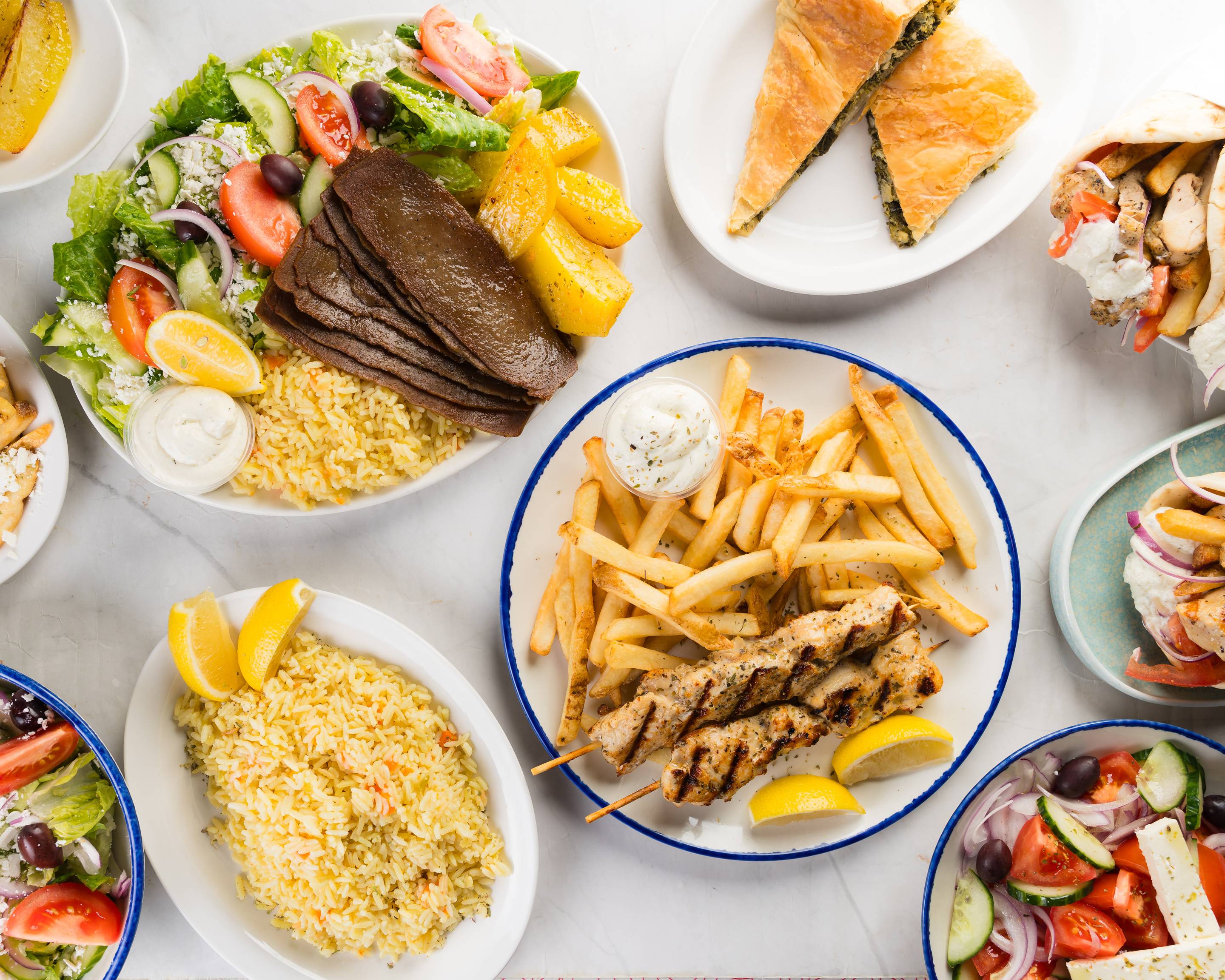 Order Greek On The Go (8100 Yonge St) Delivery【Menu & Prices】| Vaughan ...