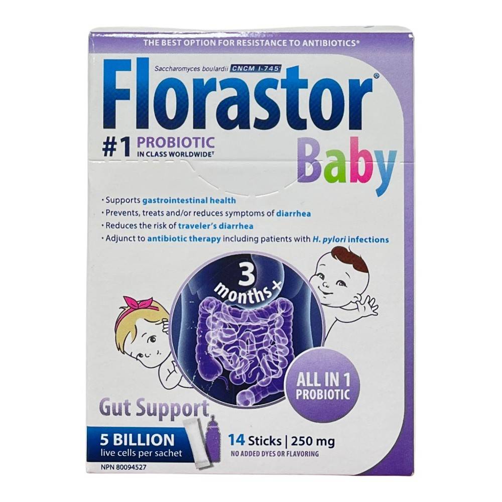 Florastor Probiotic Baby Sticks 250 mg Delivery Near Me | Order Online ...