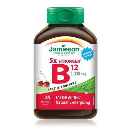Jamieson Vitamin b12 5,000 mcg Delivery Near Me | Order Online | Uber Eats
