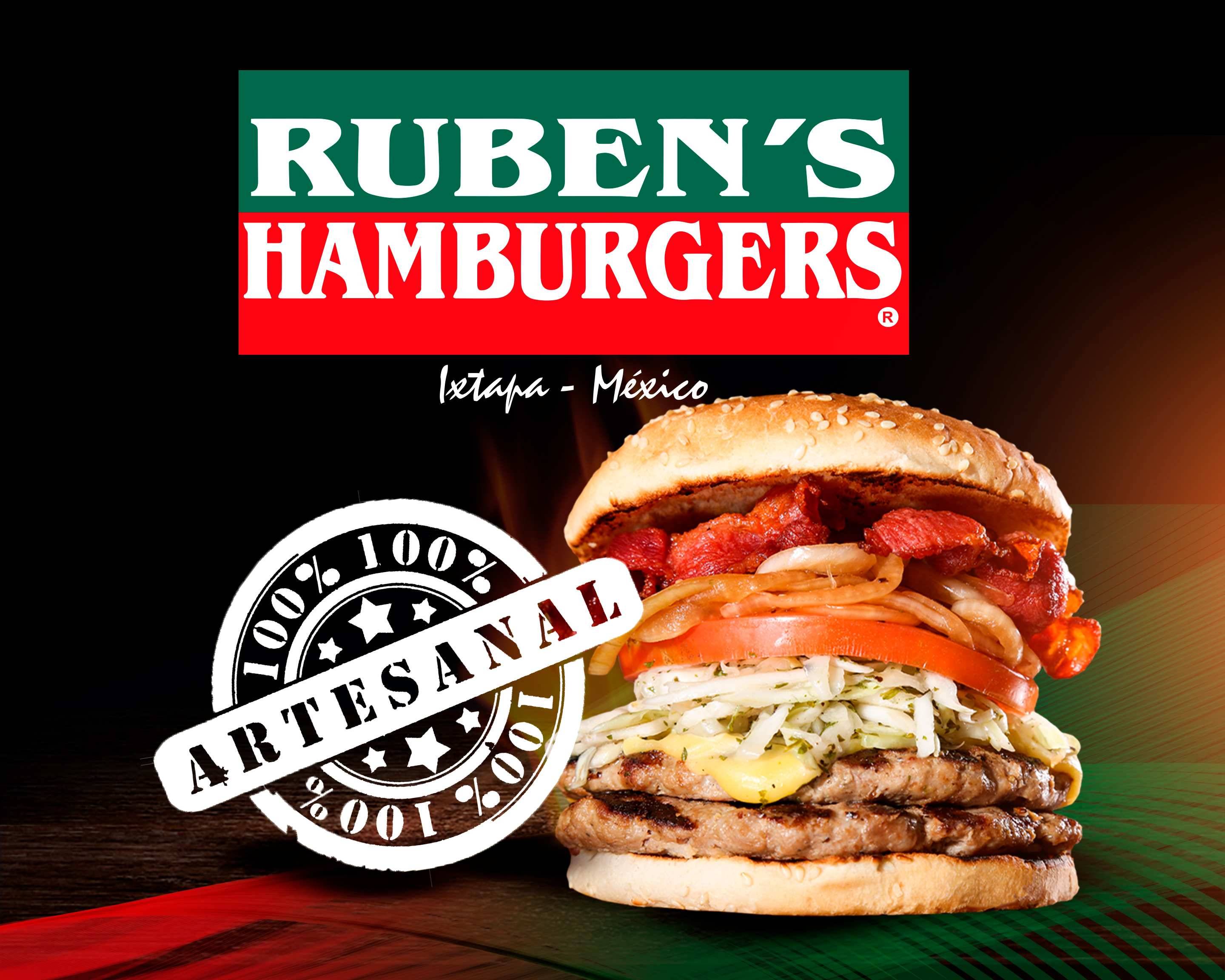 Ruben's Hamburgers Prado Norte Menú a Domicilio【Menú y Precios】Ciudad ...