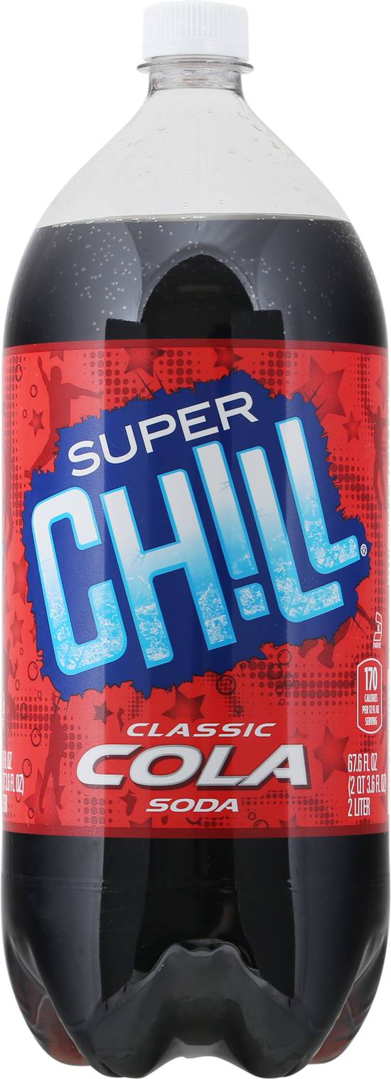 Super Chill Classic Cola Soda (67.6fl oz) | Delivery Near You | Uber Eats
