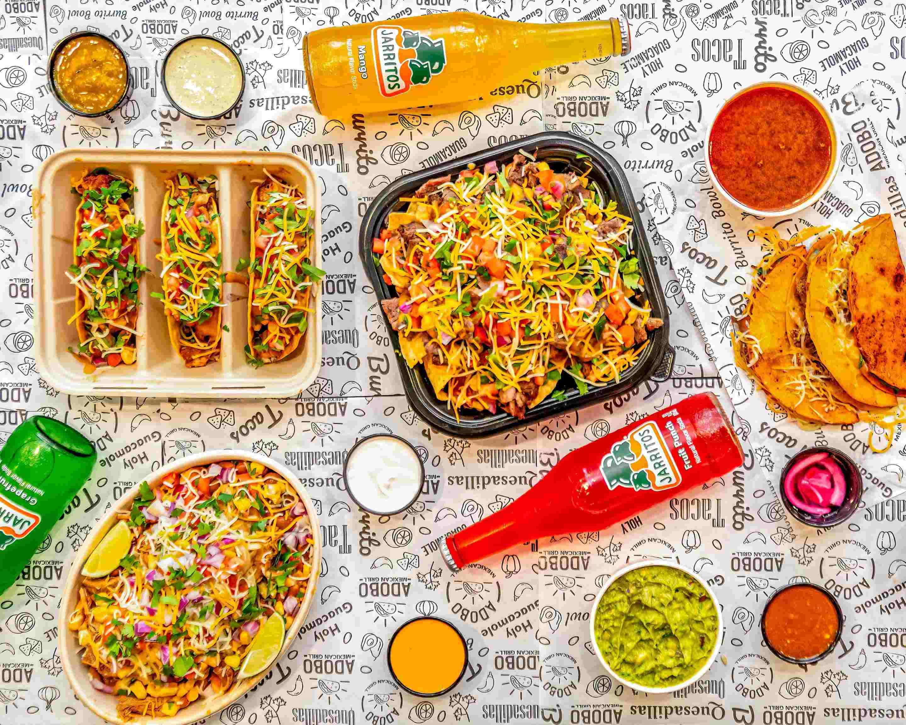 Adobo Mexican Grill, Powered by Taco Express (The Bronx) Menu New York ...