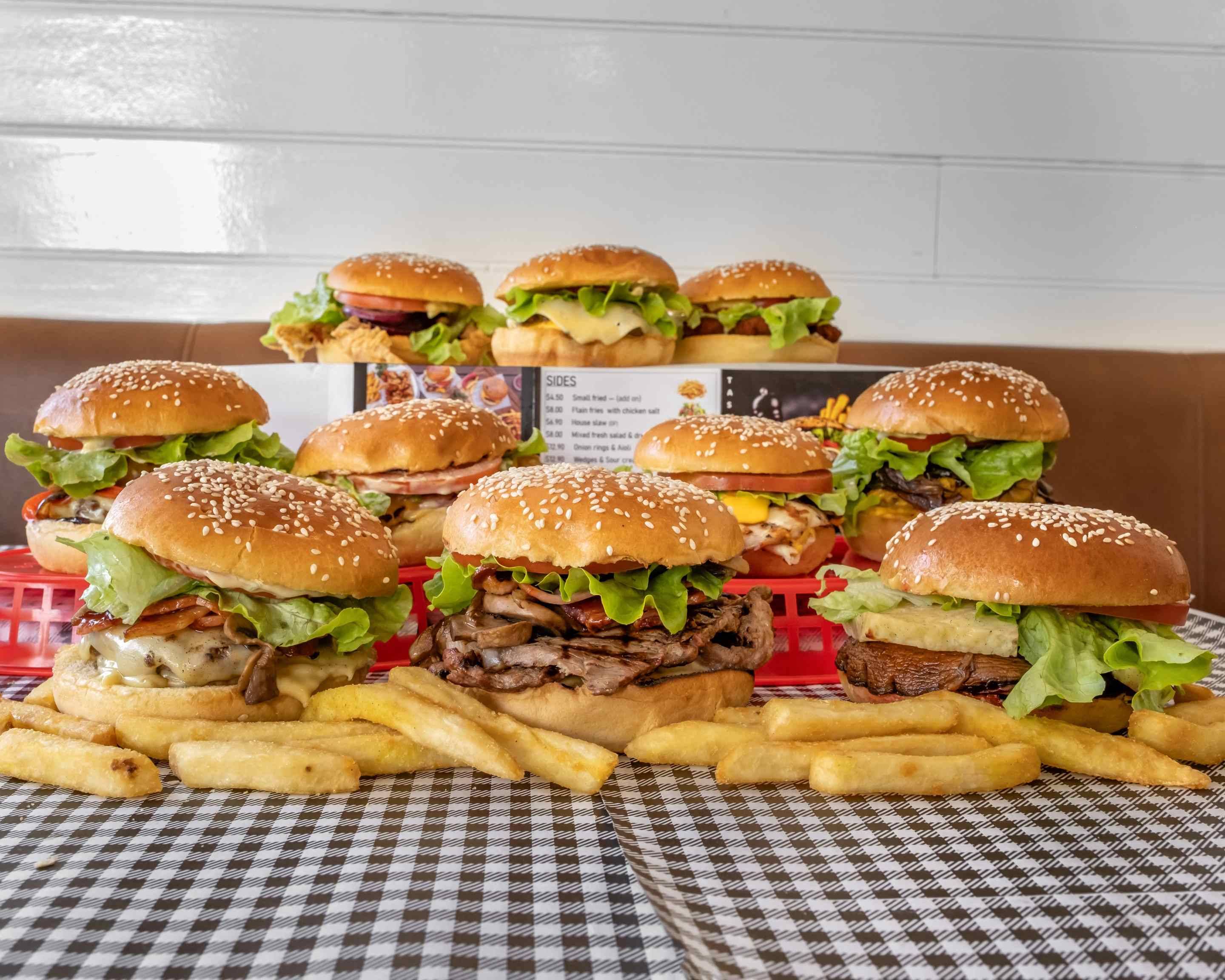 Order TAS Burgers | Menu & Prices | Launceston Delivery | Uber Eats