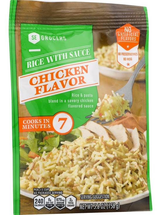Se Grocers Rice With Sauce Chicken Flavor | Delivery Near You | Uber Eats
