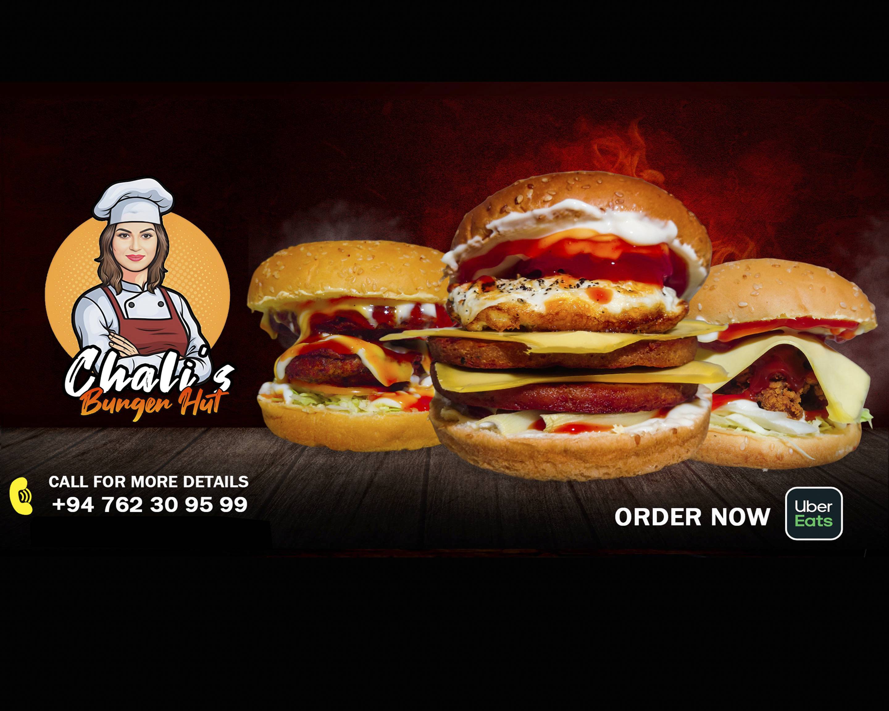 Order Chali's Burger Hut Menu Delivery【Menu & Prices】| Maharagama ...