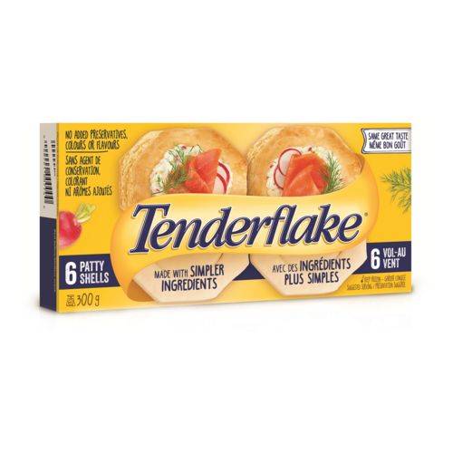 Tenderflake Frozen Patty Shells (300 g) | Delivery Near You | Uber Eats