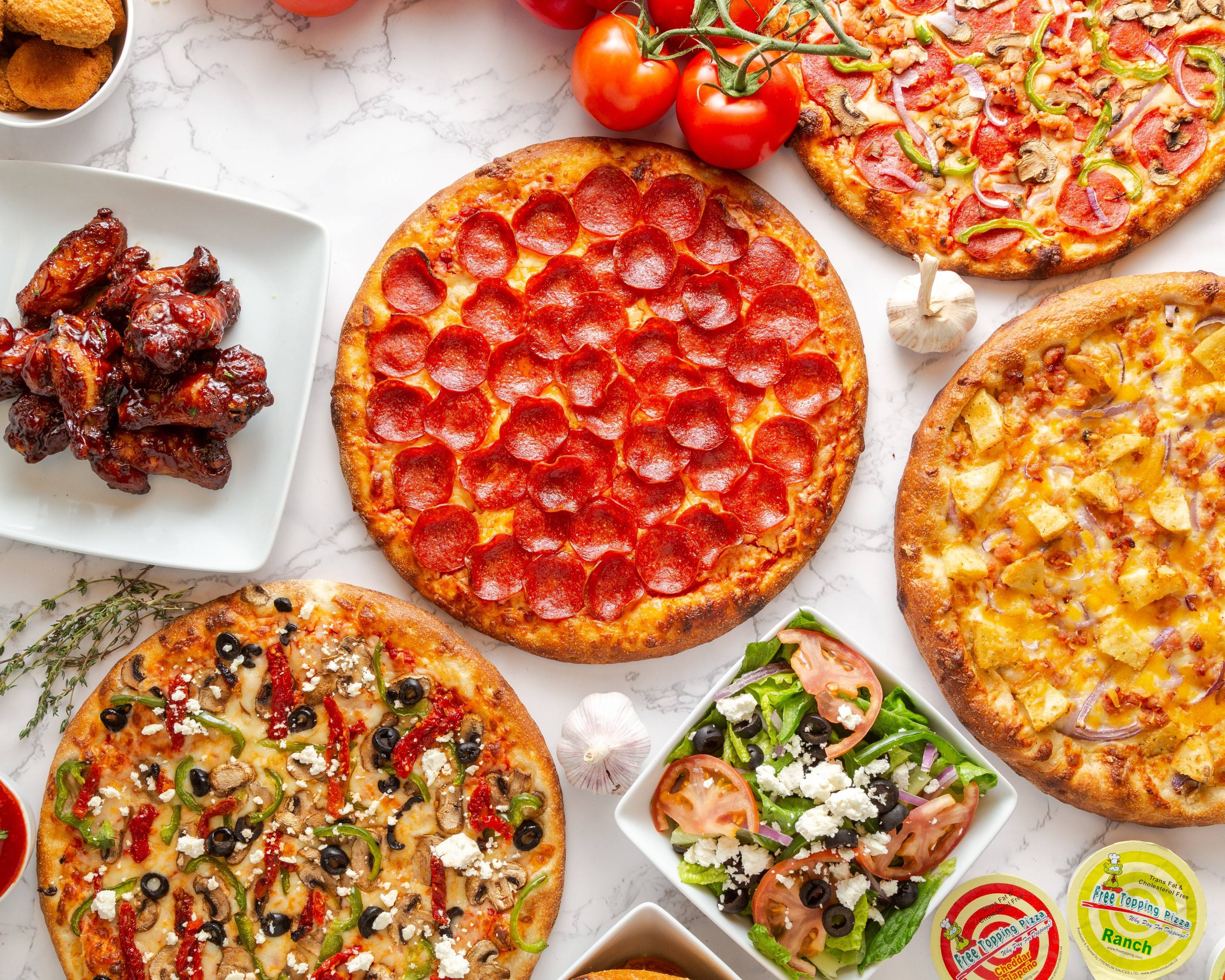 Order Free Topping Pizza (Pickering) Menu Delivery in Pickering | Menu ...