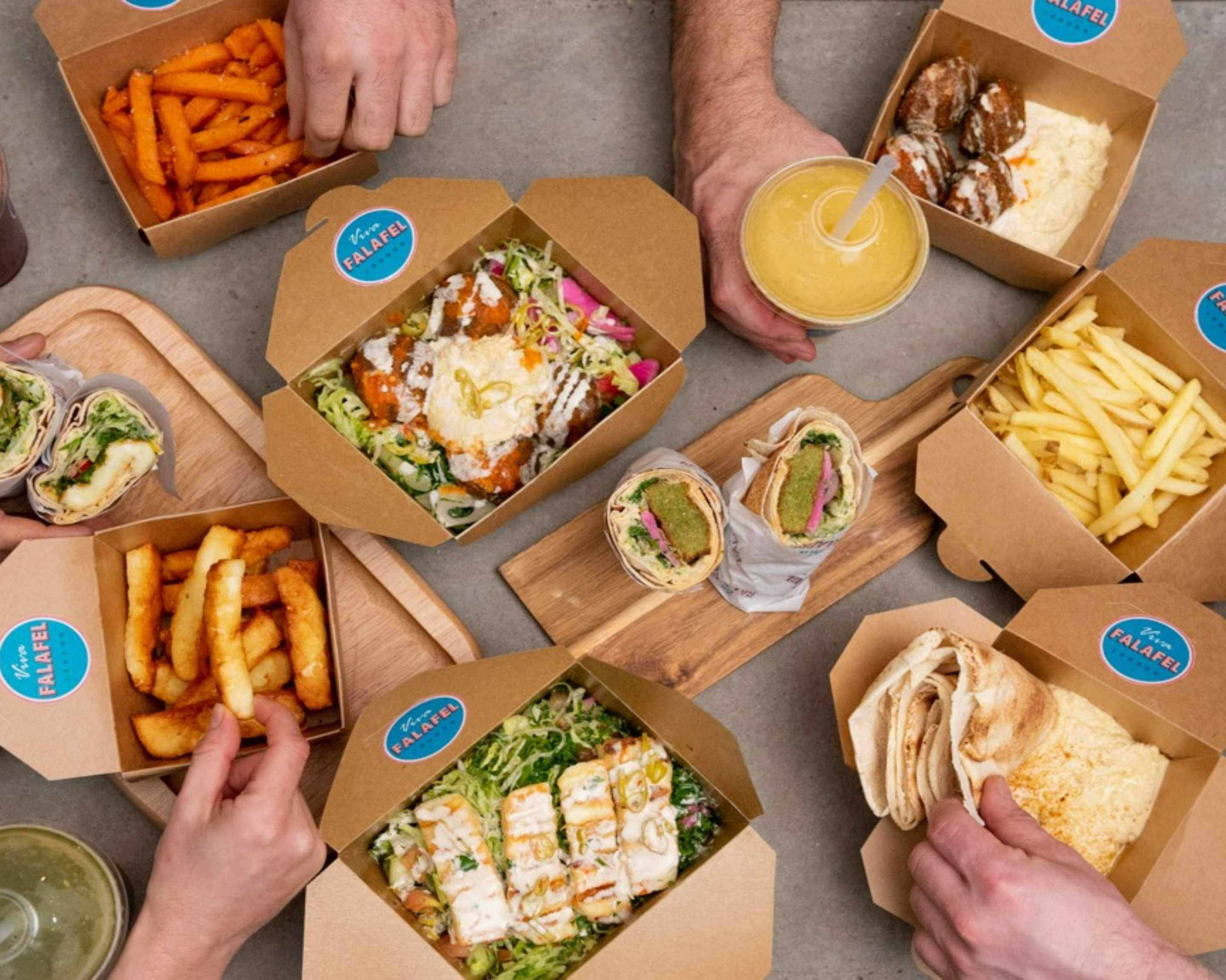 Viva Falafel (Boxpark Shoreditch) Menu - Takeaway in London | Delivery ...