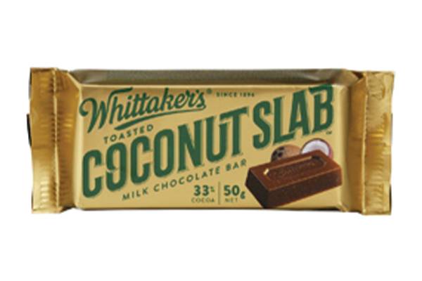 Whittaker's Milk Chocolate Coconut Slab Bar Delivery Near Me | Order ...