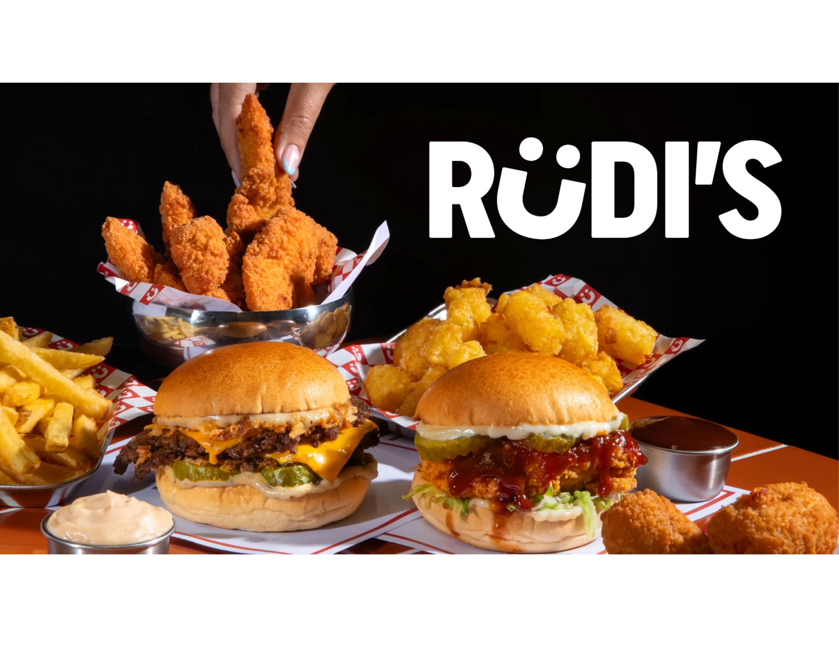 Rudi's Burgers Menu & Prices - Sheffield Delivery - Order with Uber Eats