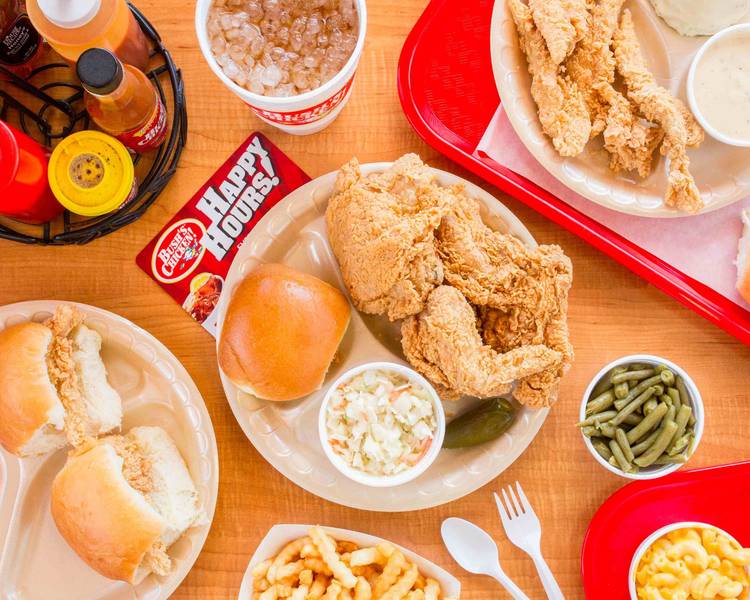 Bush's chicken menu store