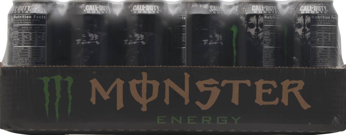 Monster Energy Drink (24 ct, 16 fl oz) | Delivery Near You | Uber Eats