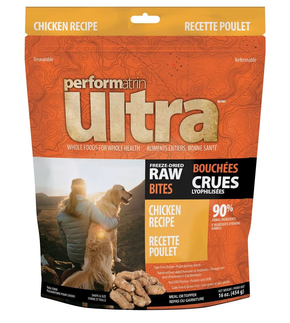 Performatrin Ultra Freeze-Dried Raw Bites Dog Food Delivery Near Me ...