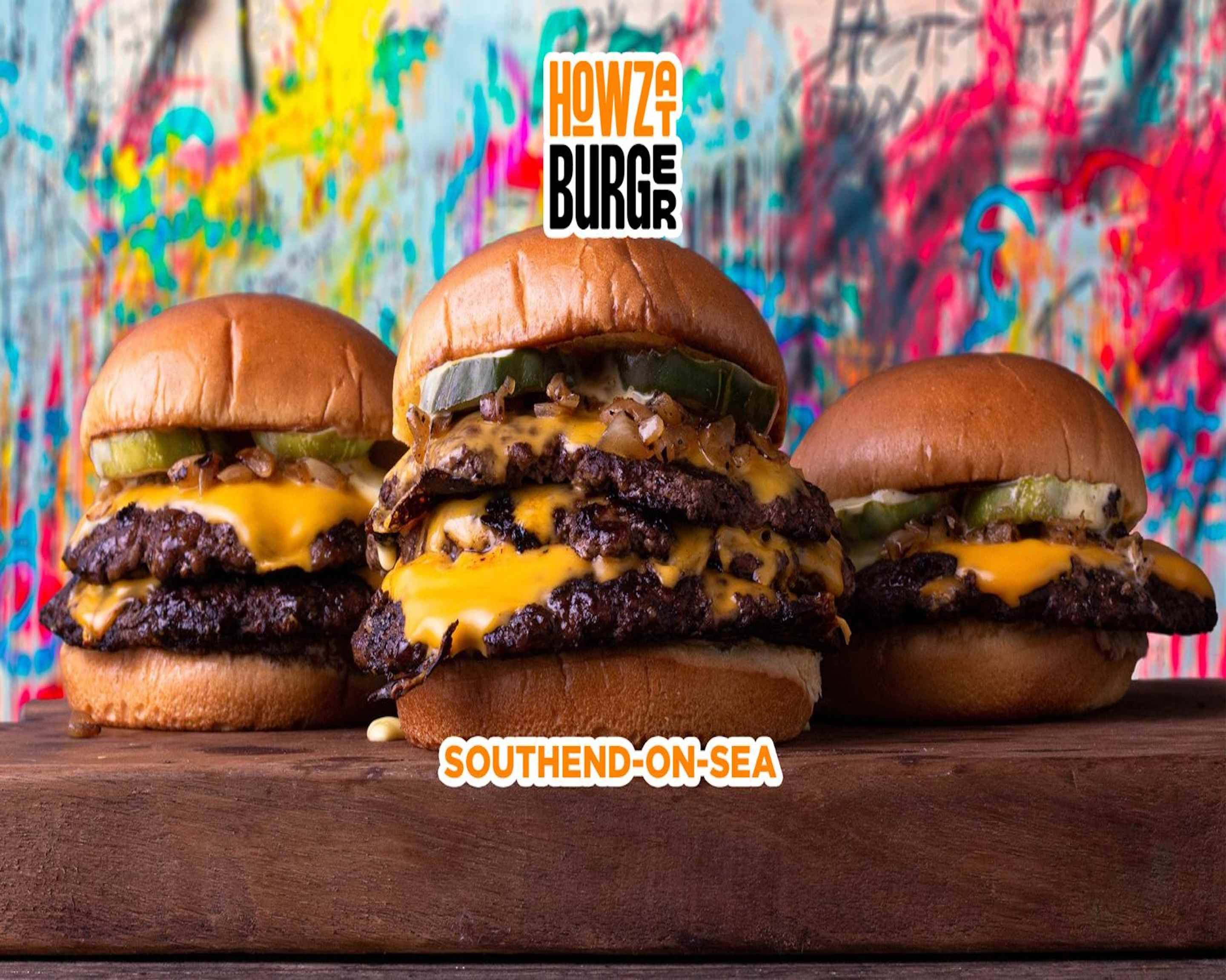 Howzat Burger Menu Deals & Prices - Cambridge and East Anglia Delivery ...