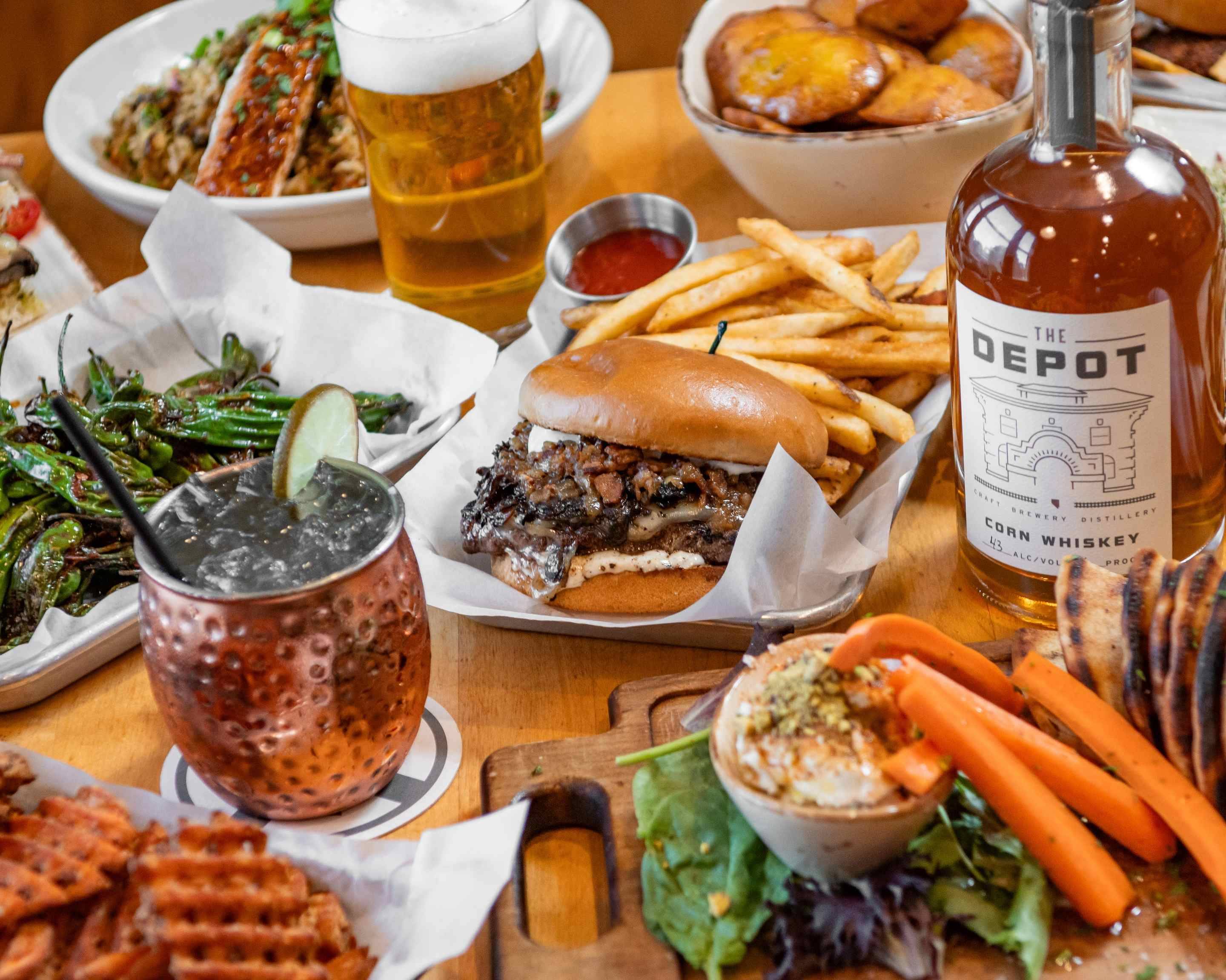 Order The Depot Craft Brewery Distillery Menu Delivery【Menu & Prices ...