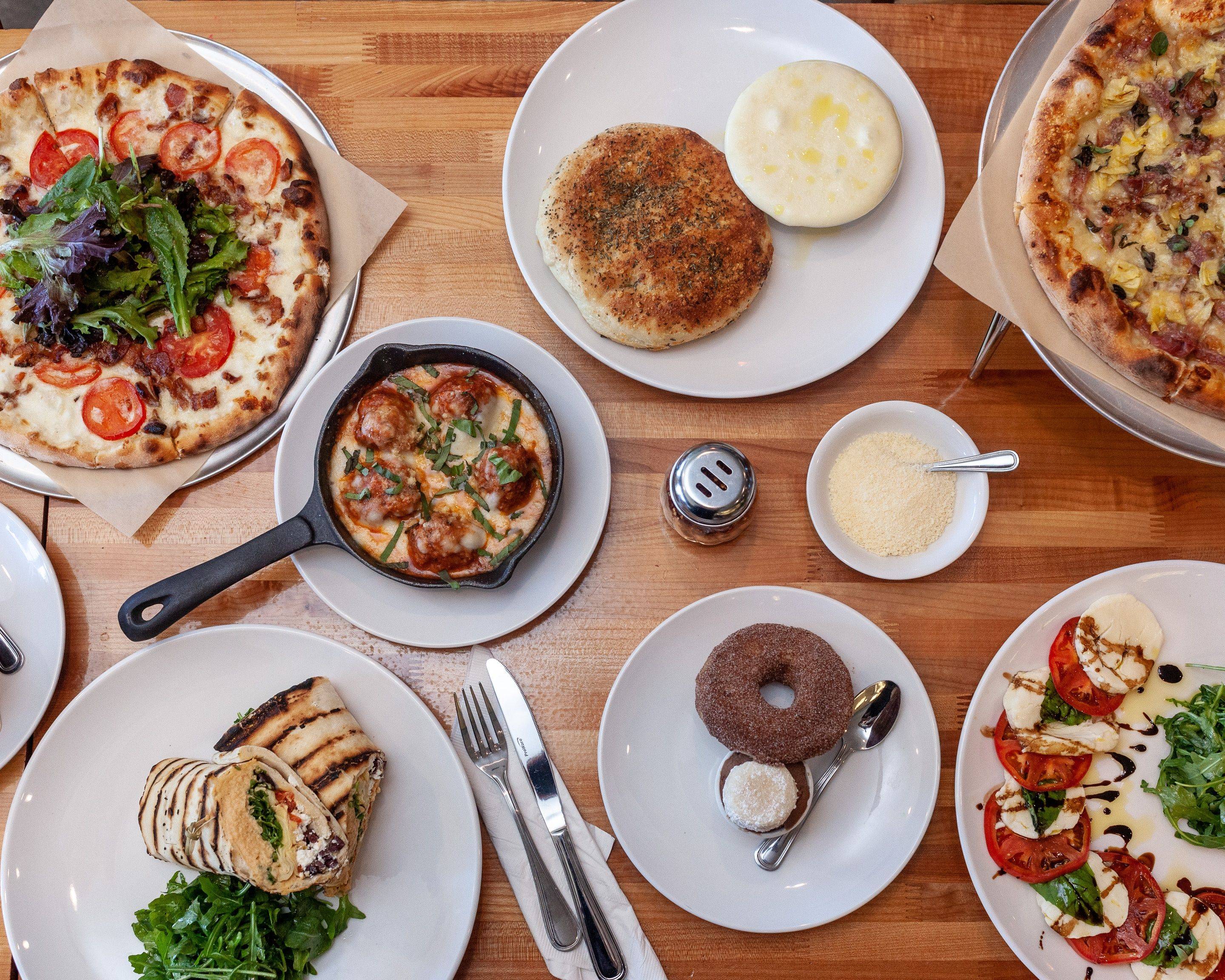 Order Wood Paddle Pizza and Tap Menu Delivery【Menu & Prices】| Aurora ...