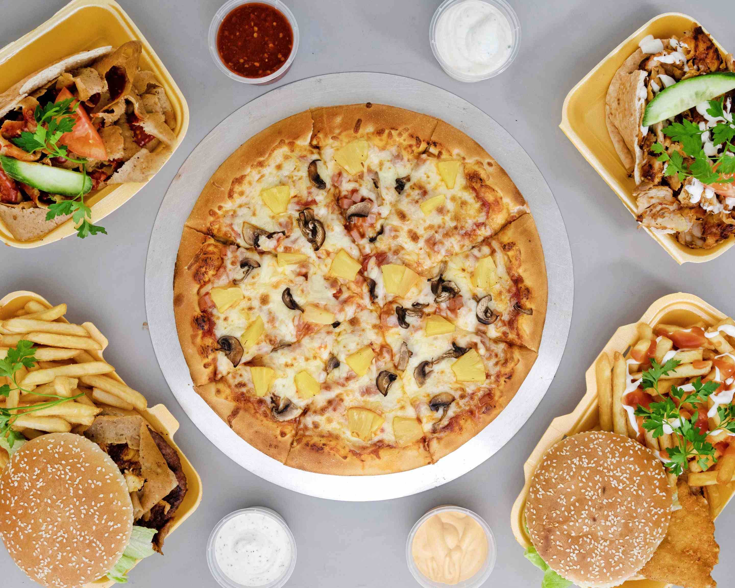 Flames Kebab (Cefn FForest) Menu & Prices - Cefn Fforest Delivery ...