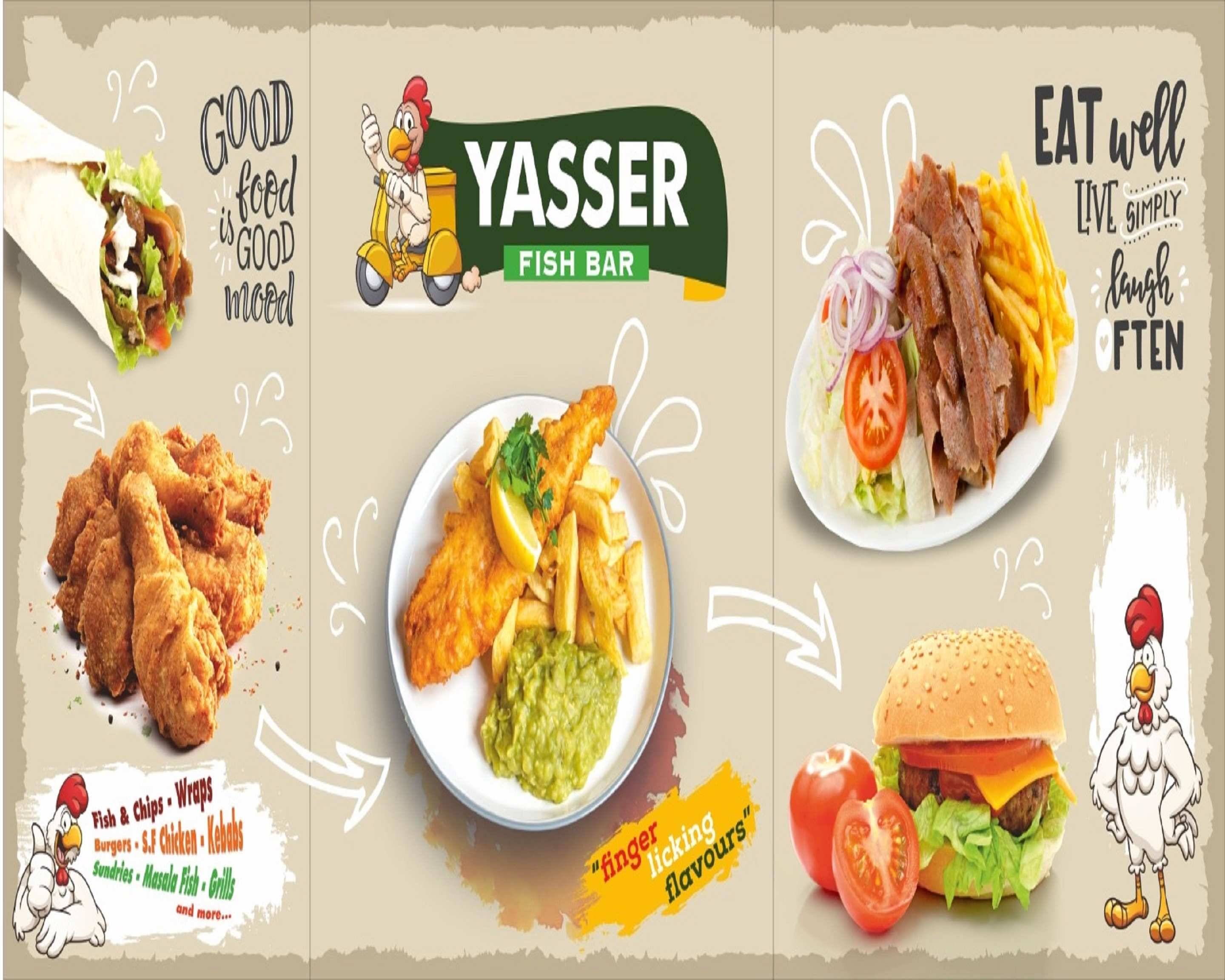 Yasser Fish Bar Menu Deals & Prices - Birmingham Delivery - Order with ...