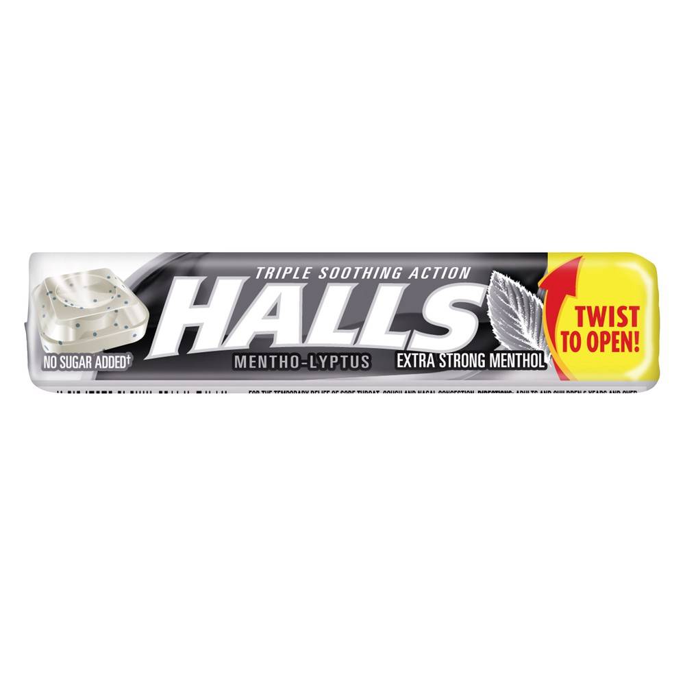 Halls Extra Strong Menthol Drops Delivery Near Me | Order Online | Uber ...