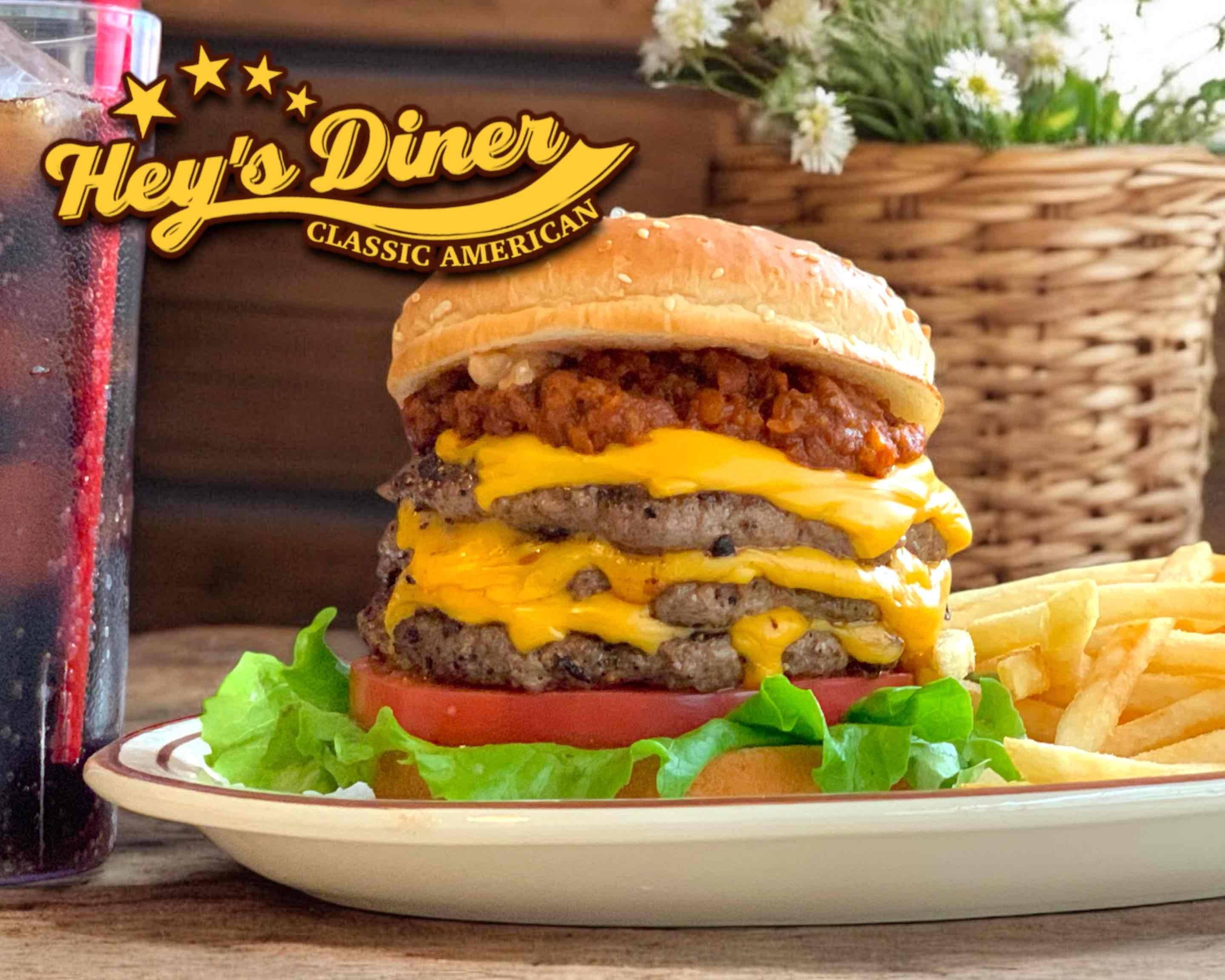 Hey's Diner【Classic American】のメニュー| お得情報と値段 | 千葉市 でデリバリー ・ 配達 ・ 持ち帰り ...