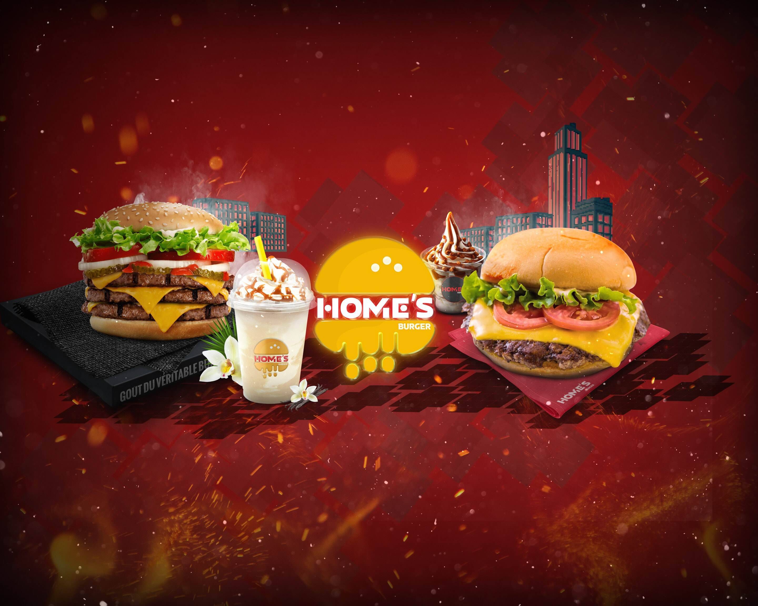 Livraison HOME'S BURGER à Savigny-le-Temple - Menu et prix | Uber Eats