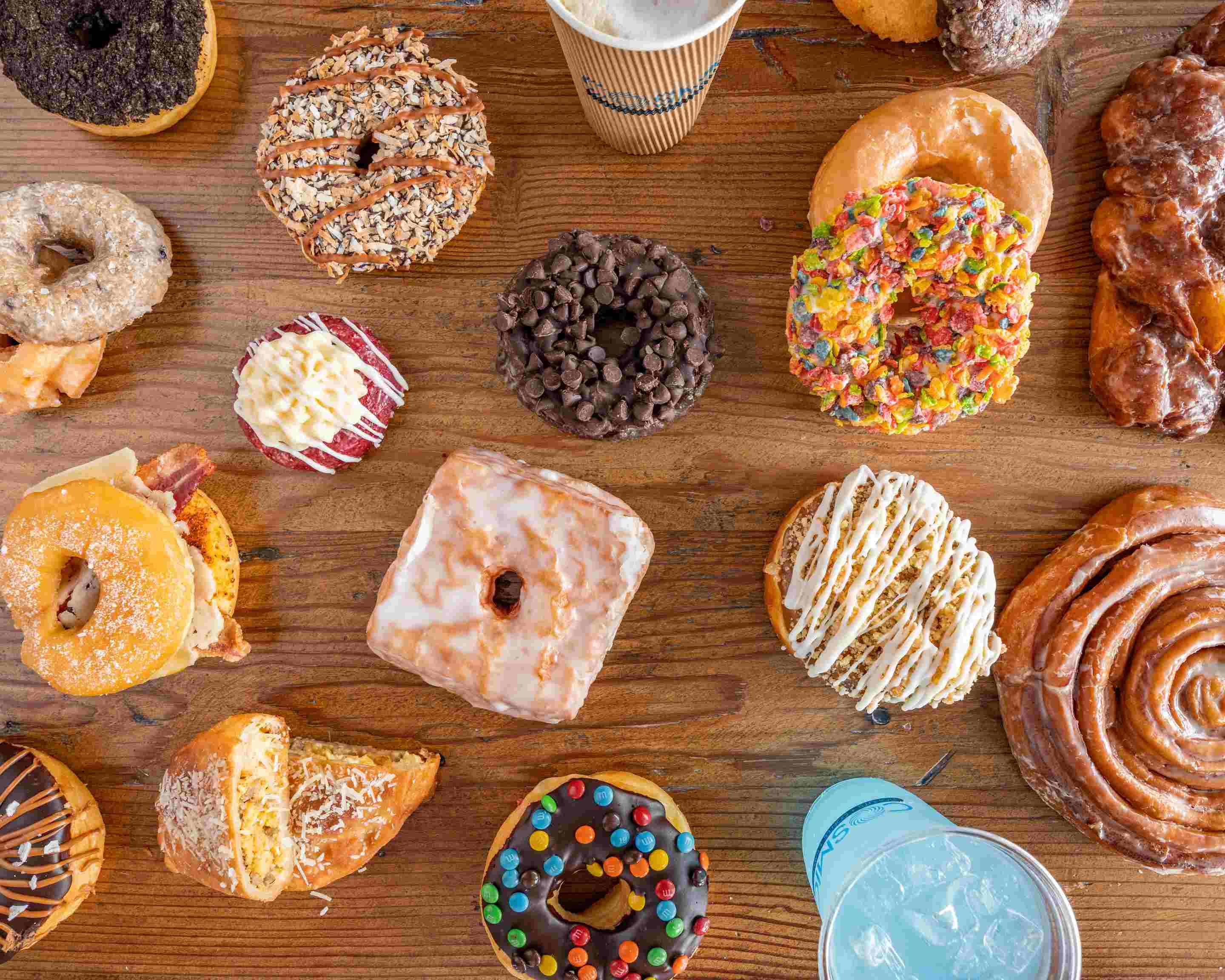 The Donut Man - Grand Central Market Menu Los Angeles • Order The Donut ...
