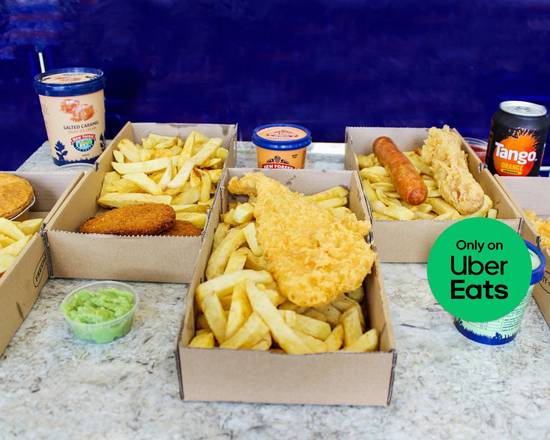 J.Henry's Fish & Chips Menu & Prices - Hedge End Delivery - Order with ...