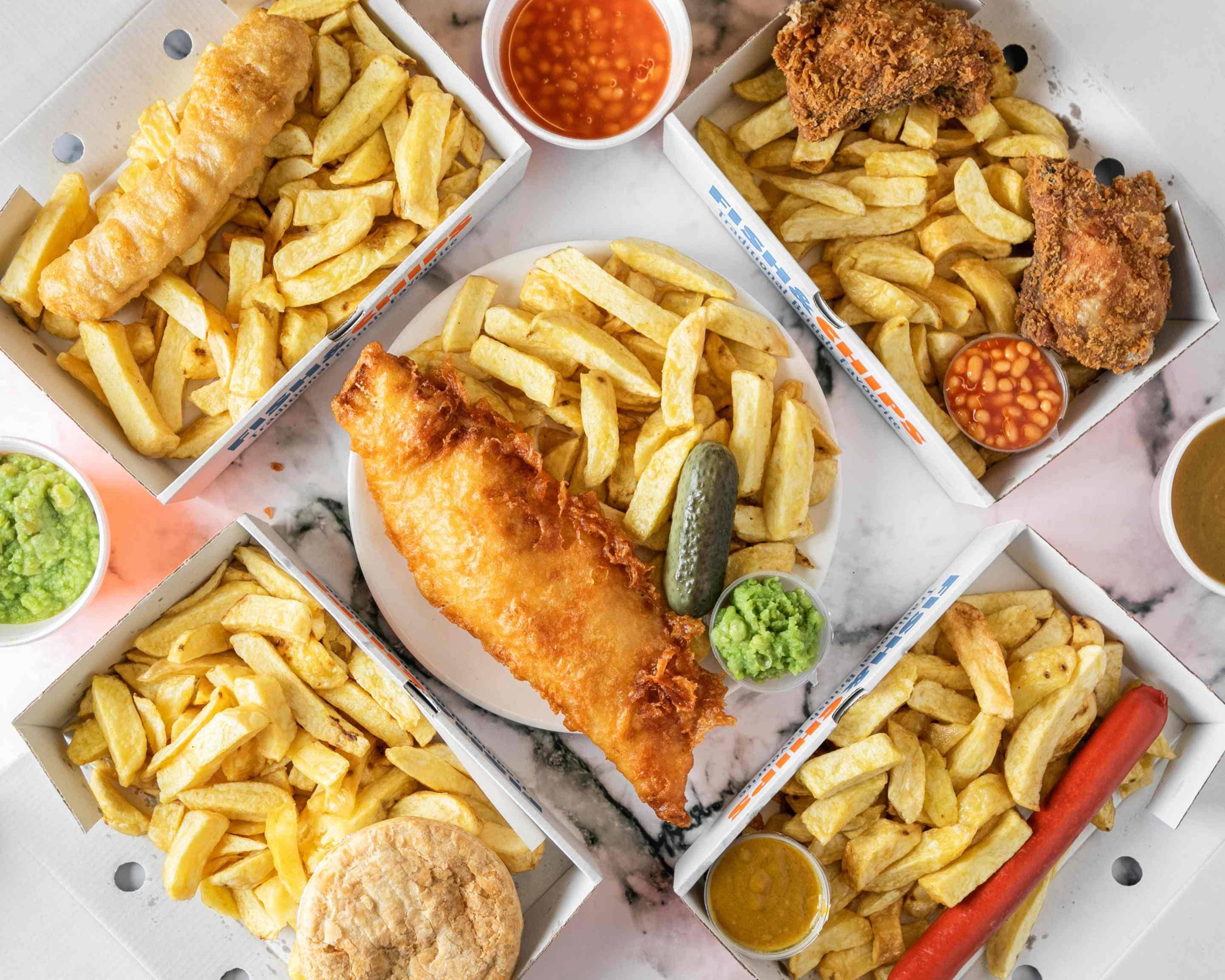 Parade fish bar Menu - Takeaway in London | Delivery menu & prices ...