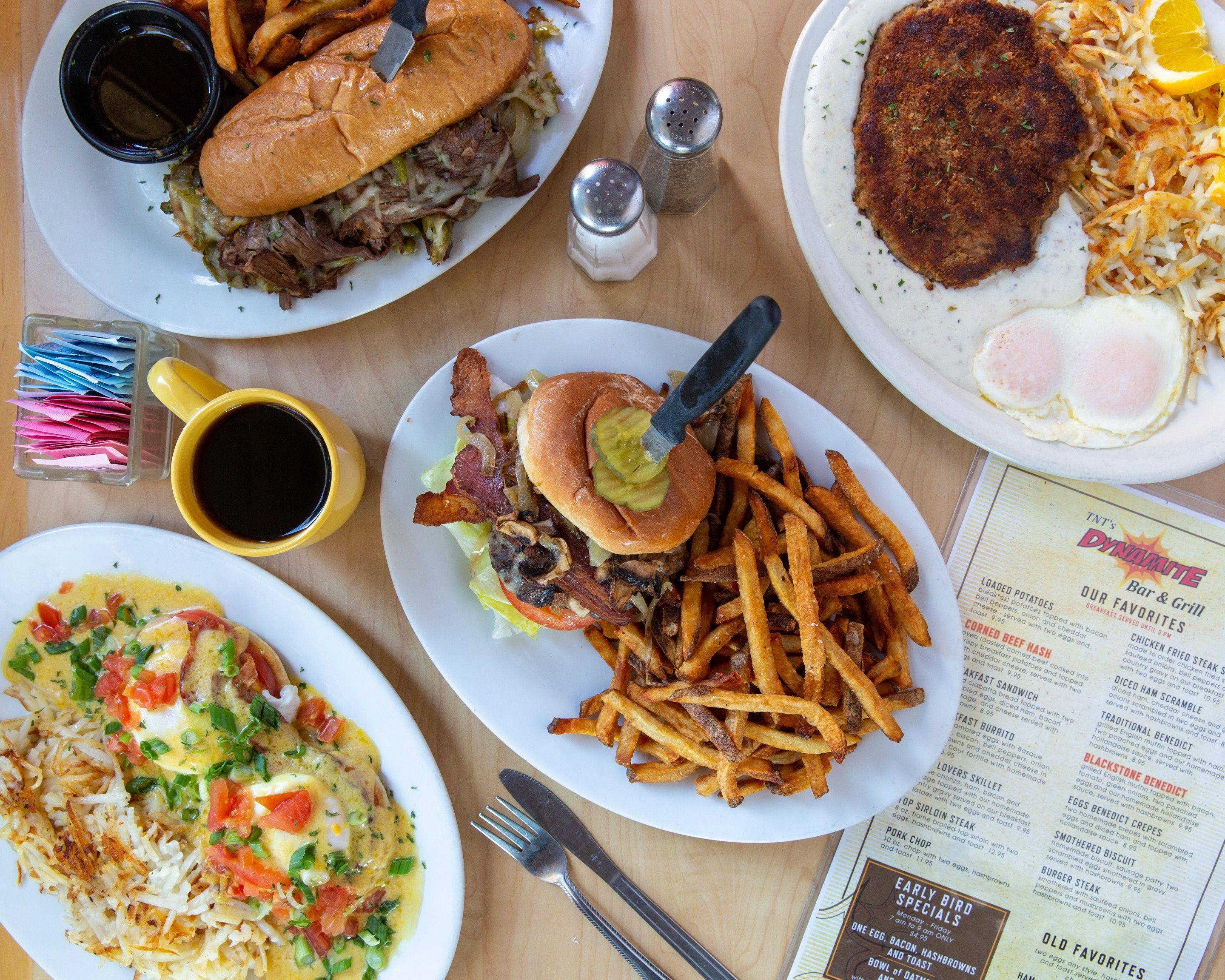TNT's Dynamite Bar & Grill Menu Nampa • Order TNT's Dynamite Bar ...